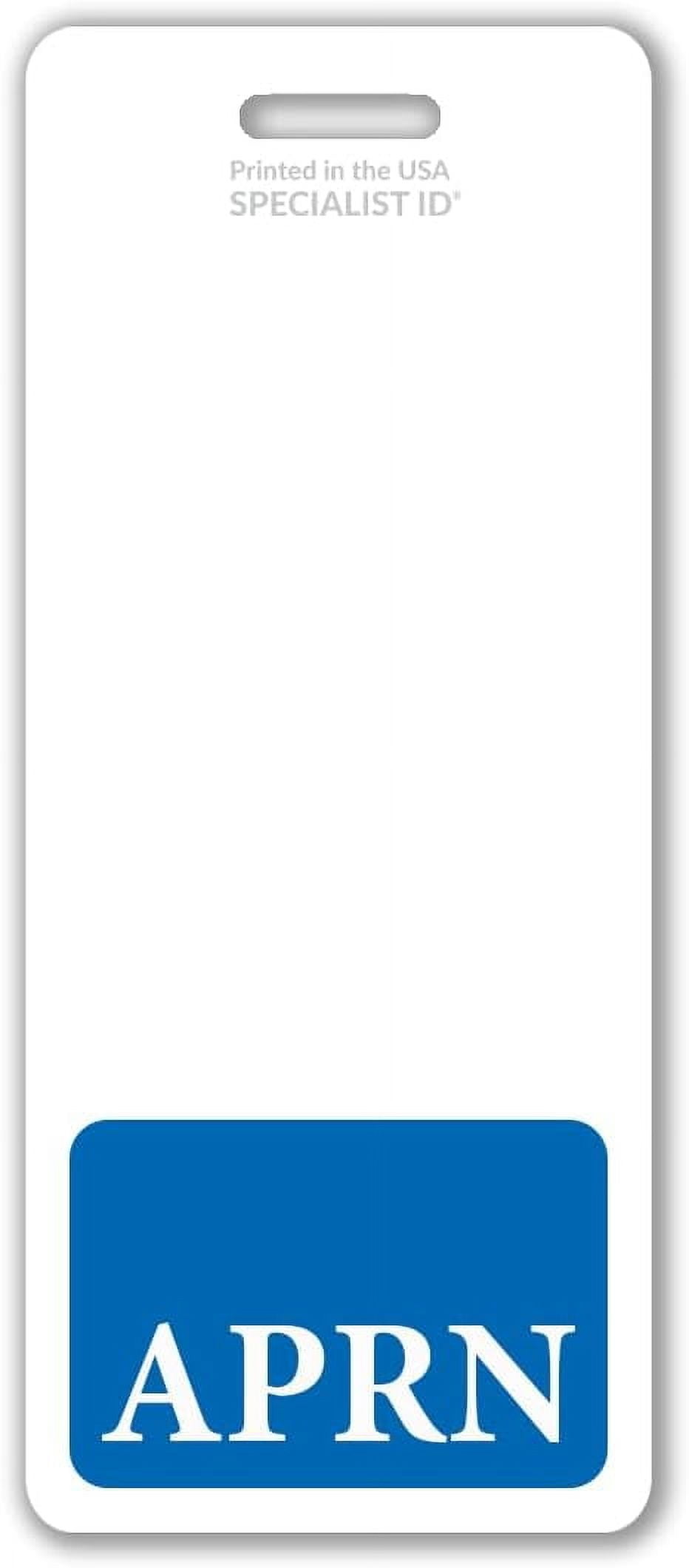5 Pack - Oversized APRN Badge Buddy - Vertical Extra Large Badge ...