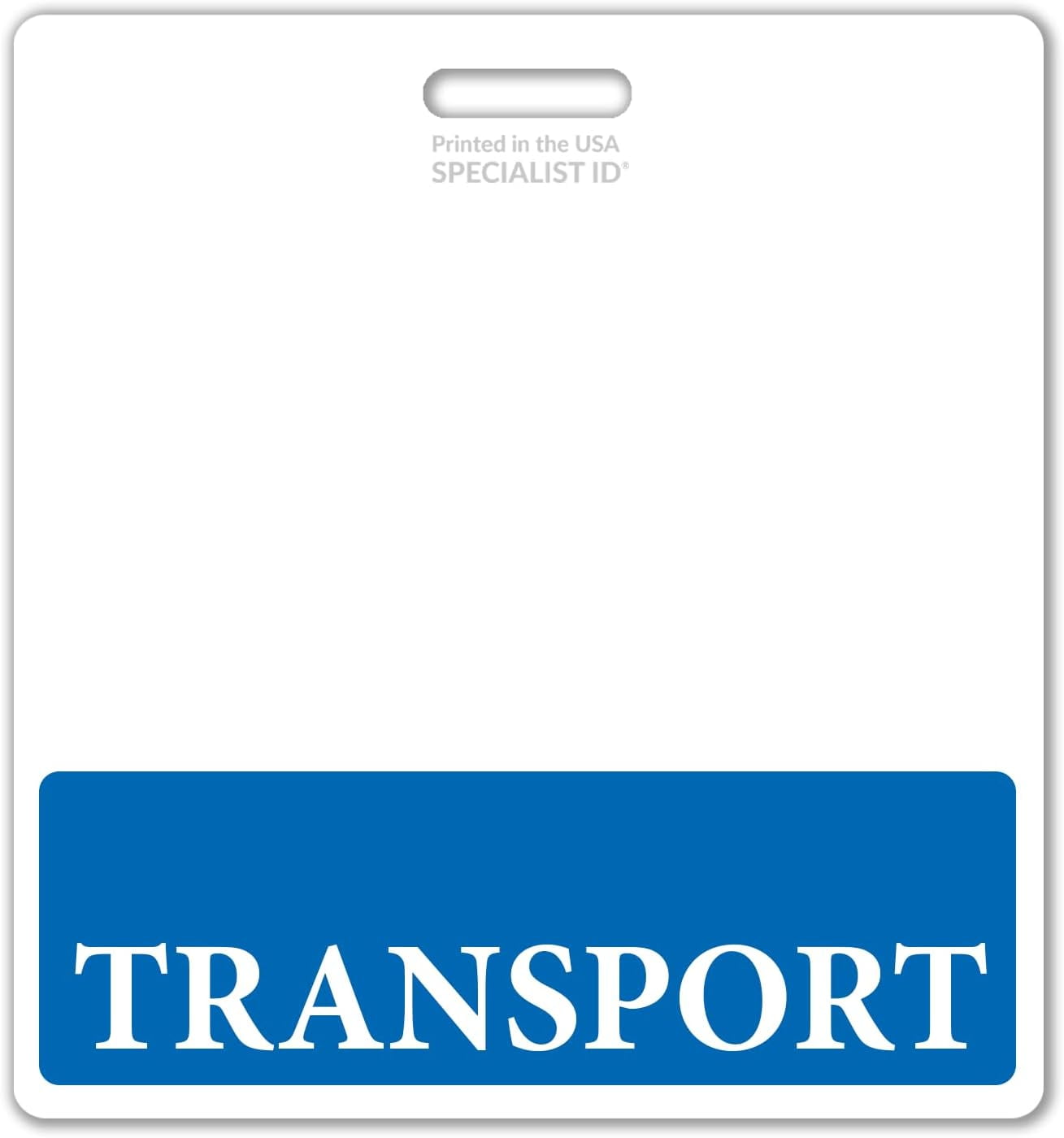 5 Pack - Oversized Transport Badge Buddy Horizontal - XL Badge Buddies ...