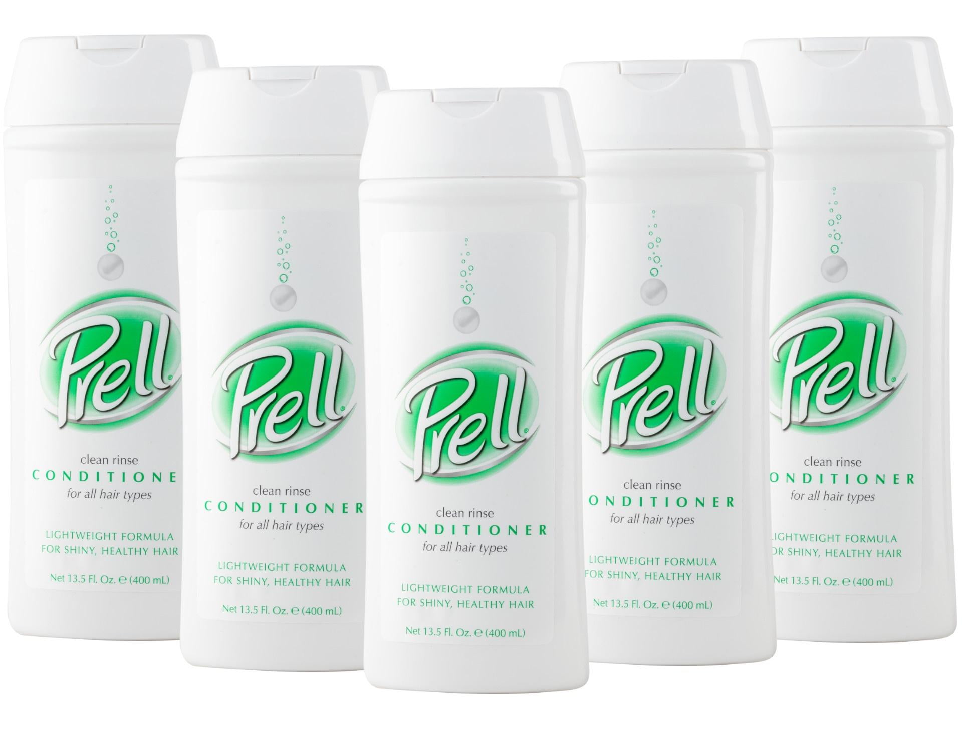 5 Pack - PRELL Moisturizing Clean Rinse Conditioner, 13.5 oz each ...