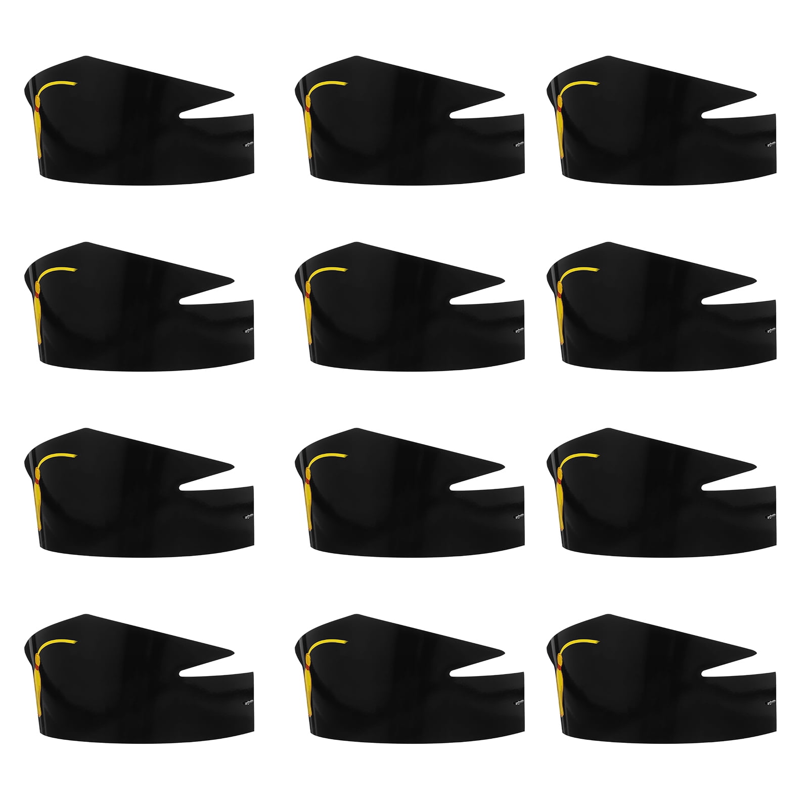 5 Pack Paper Graduation Caps Hats Party Doctor Props - Walmart.com