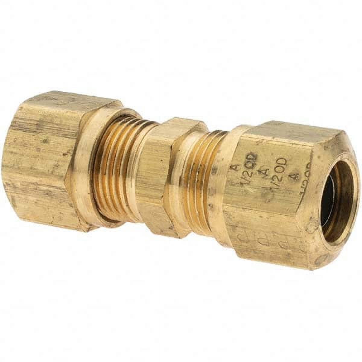 5 Pack Parker 10752 Metal Compression x Compression Tube Unions ...