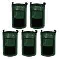 5 Pack Planting Bags with Handles and Check Window Vegetable Planting ...