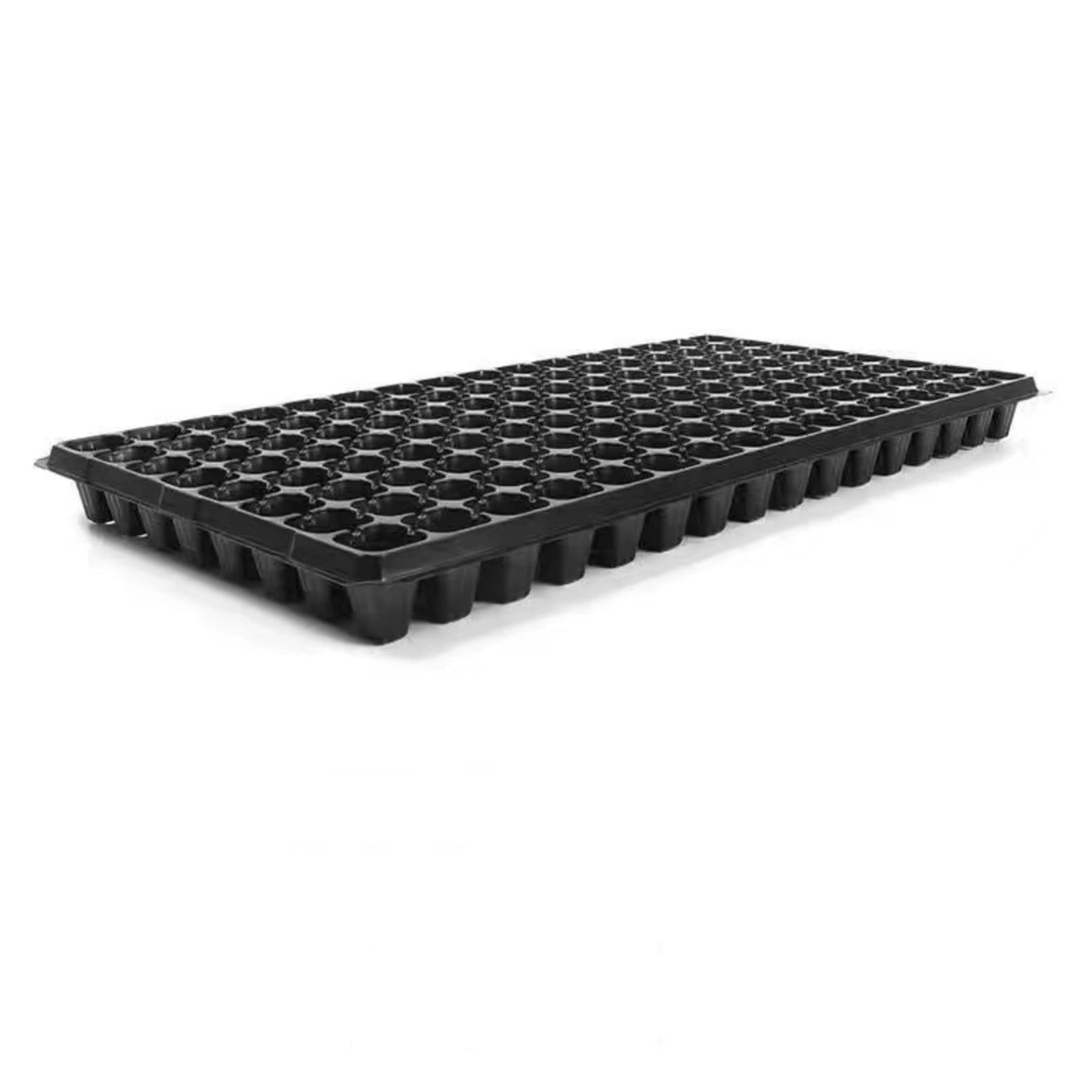 5-Pack Plastic Seedling Trays - Thick & Durable Nursery Starter Trays ...