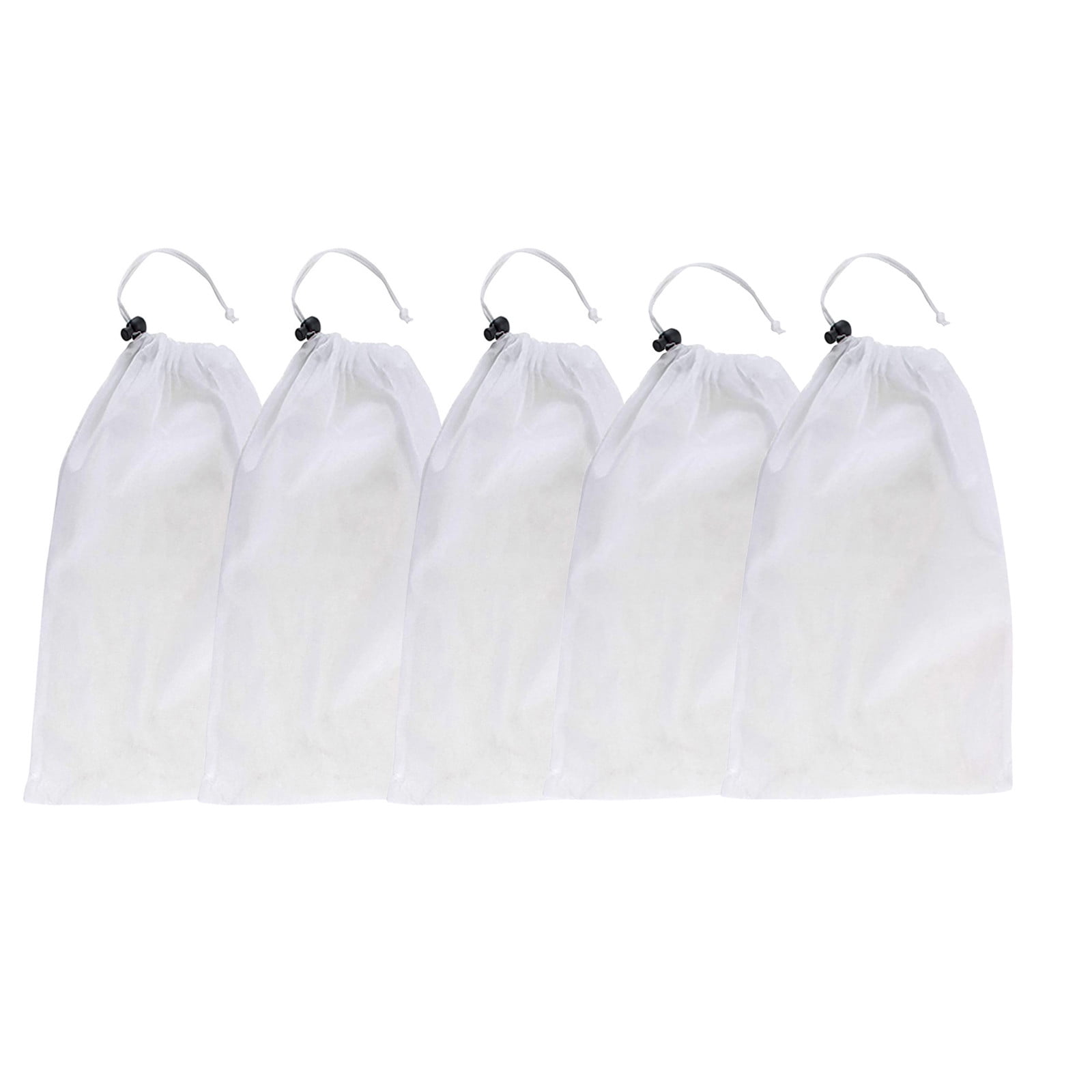 5-Pack Pool Vacuum Filter Bags - Universal Fit 13x8 inch Fine Mesh ...