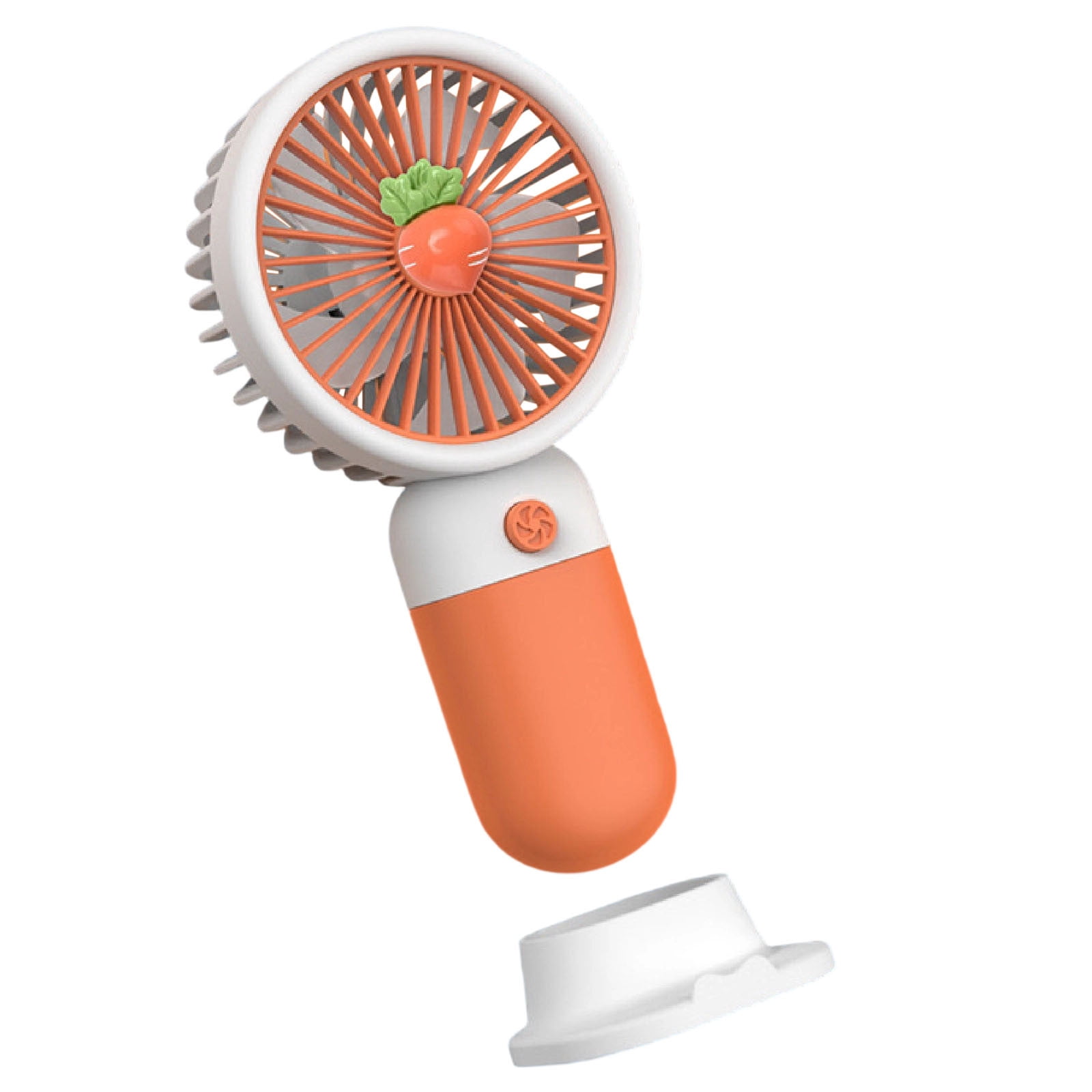 5 Pack Portable Desk Fan USB Rechargeable Battery Operated Fan Quiet 3 ...