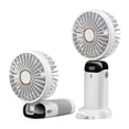 5 Pack Portable Handheld Fan Mini Pocket Fan With 3 Adjustable Speeds ...