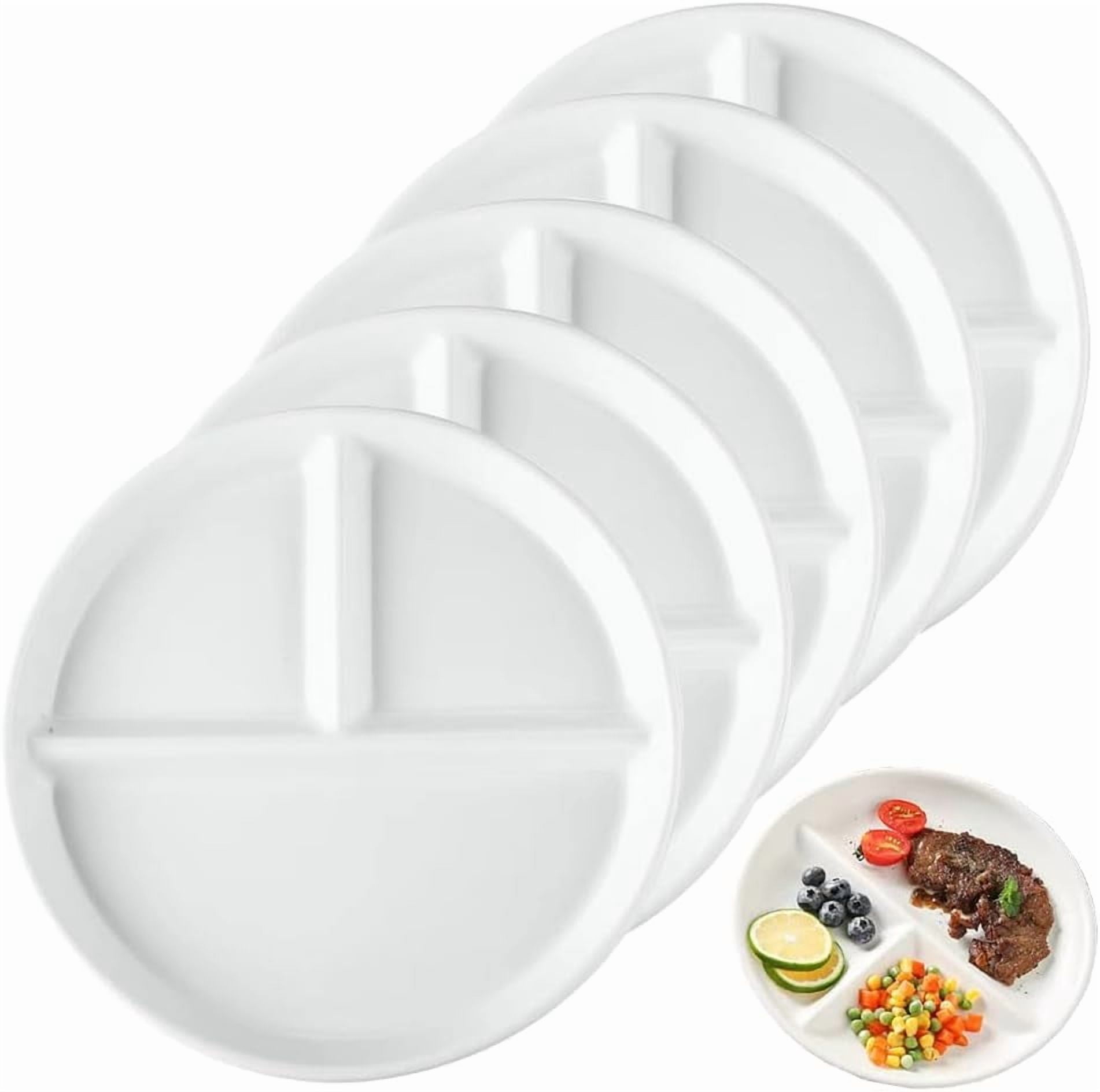PHYSUN-(5 Pack) Portion Control Plate for Balanced Eating, 9 ...