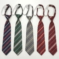 5 Pack Pre-Tied Ties with Fun Prints, Adjustable Neckties for Men Women ...
