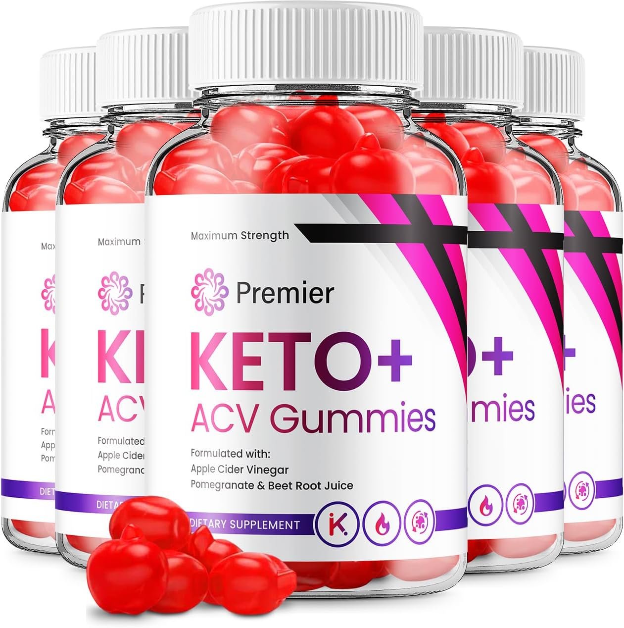 (3 Pack) Premier Keto ACV Gummies Premier Keto + ACV Gummies Blast ...