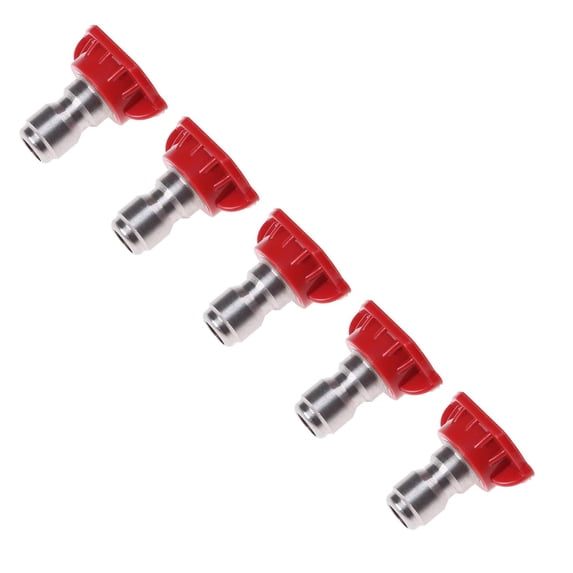 5 Pack Pressure Washer Spray Nozzle Tips Quick Connect Power Washer ...