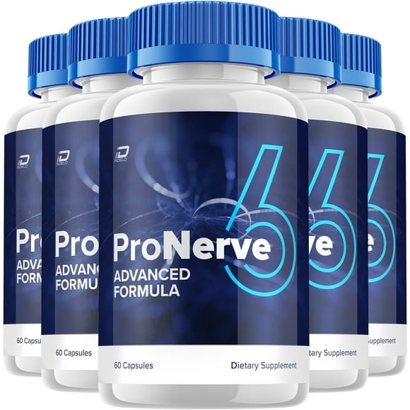 (5 Pack) ProNerve 6 Capsules Advanced Nerve Formula Nerve Pro Pills ...