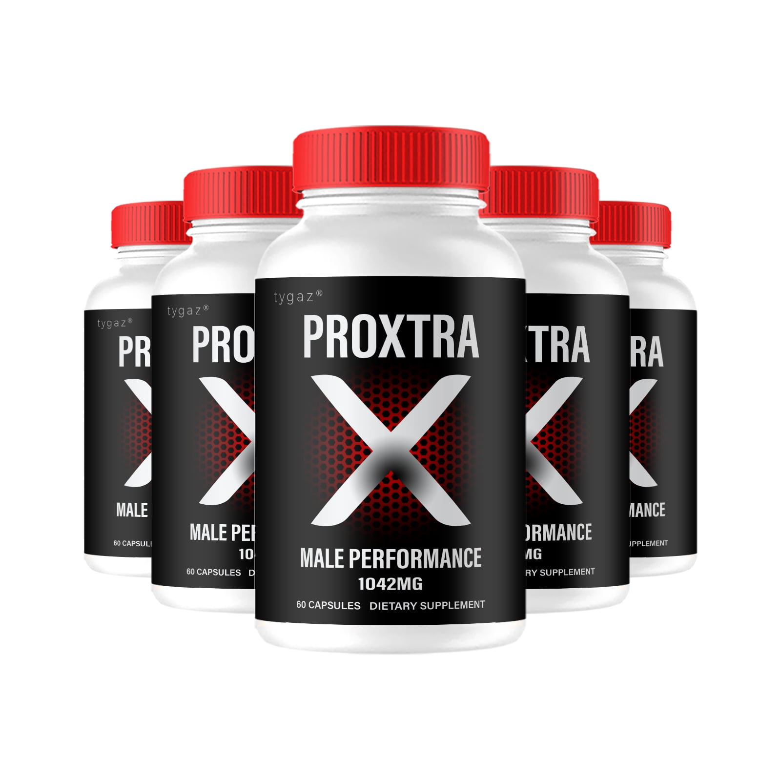 (5 Pack) ProXtra - Pro Xtra Mens Supplement - Walmart.com