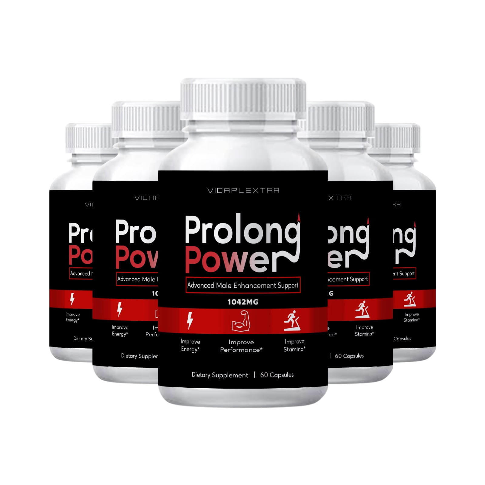 (5 Pack) Prolong Power Capsules - Prolong Power Male Capsules - Walmart.com