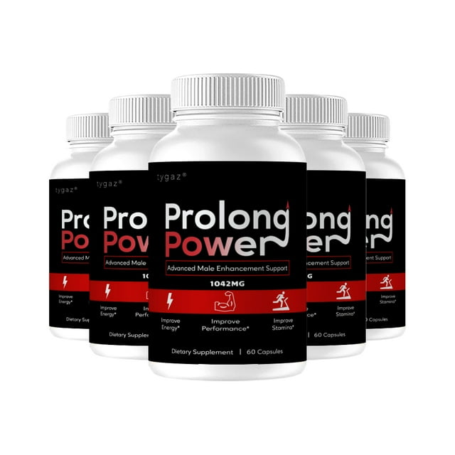 (5 Pack) Prolong Power - Prolong Power Pills For Men - Walmart.com