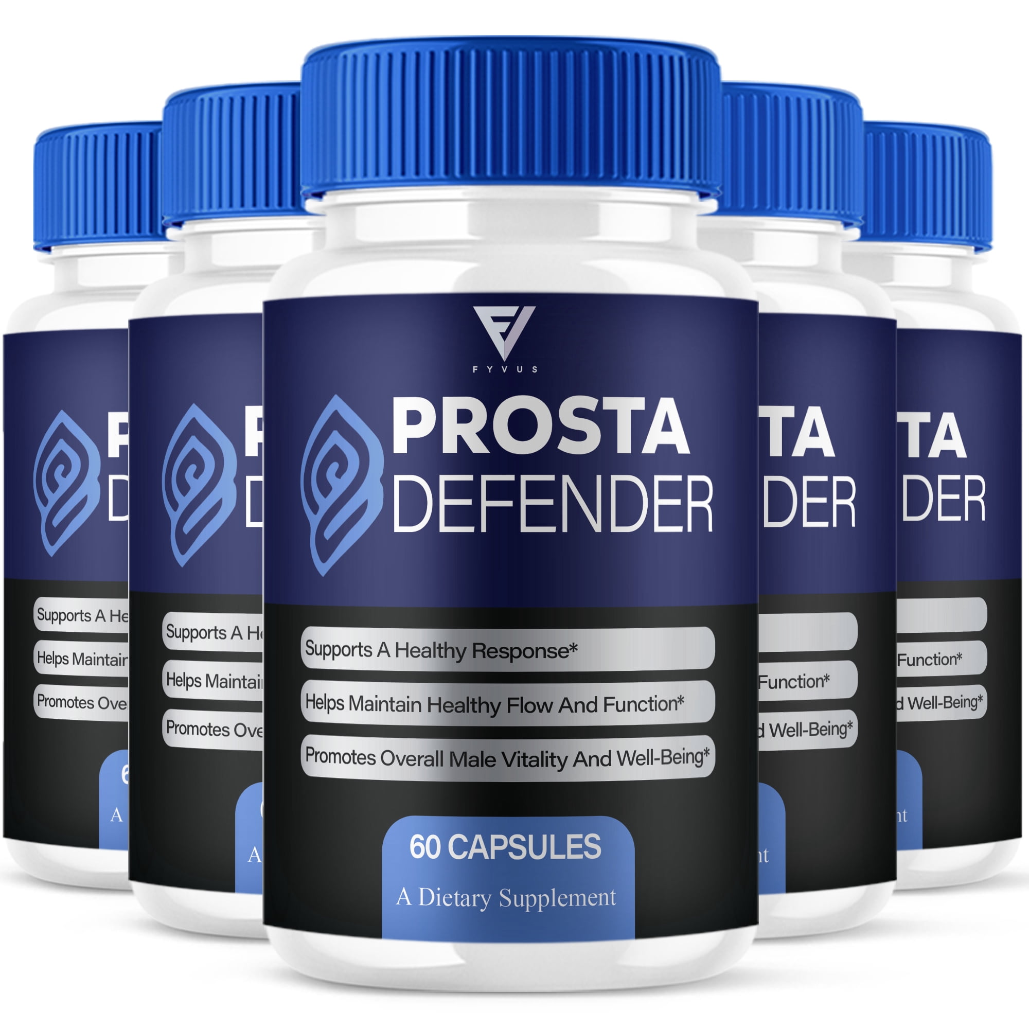 (5 Pack) Prosta Defender Premium Prostate Support Supplement Pills (300 ...