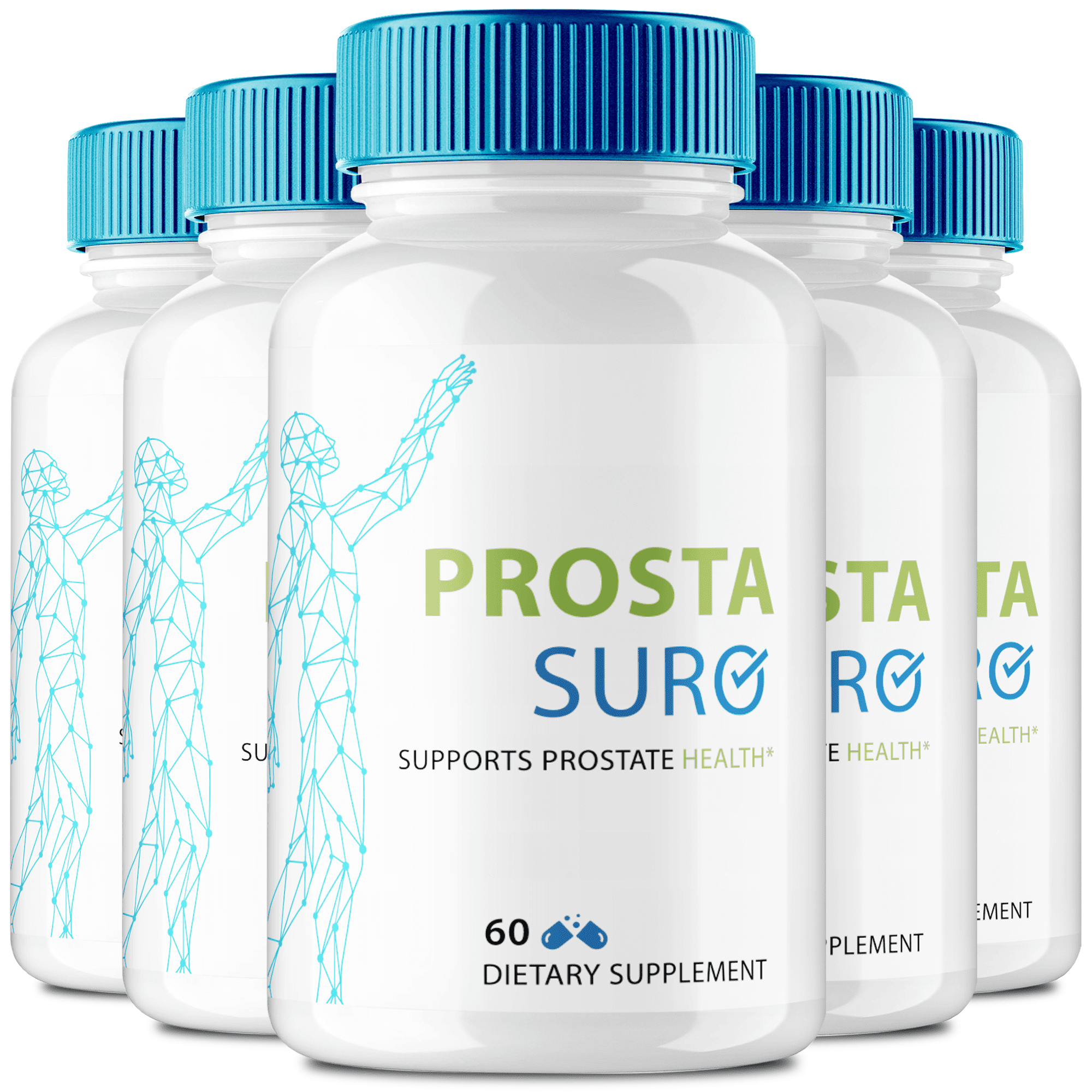 (5 Pack) ProstaSure Prostate Health Pills for Men, Supports Healthy ...
