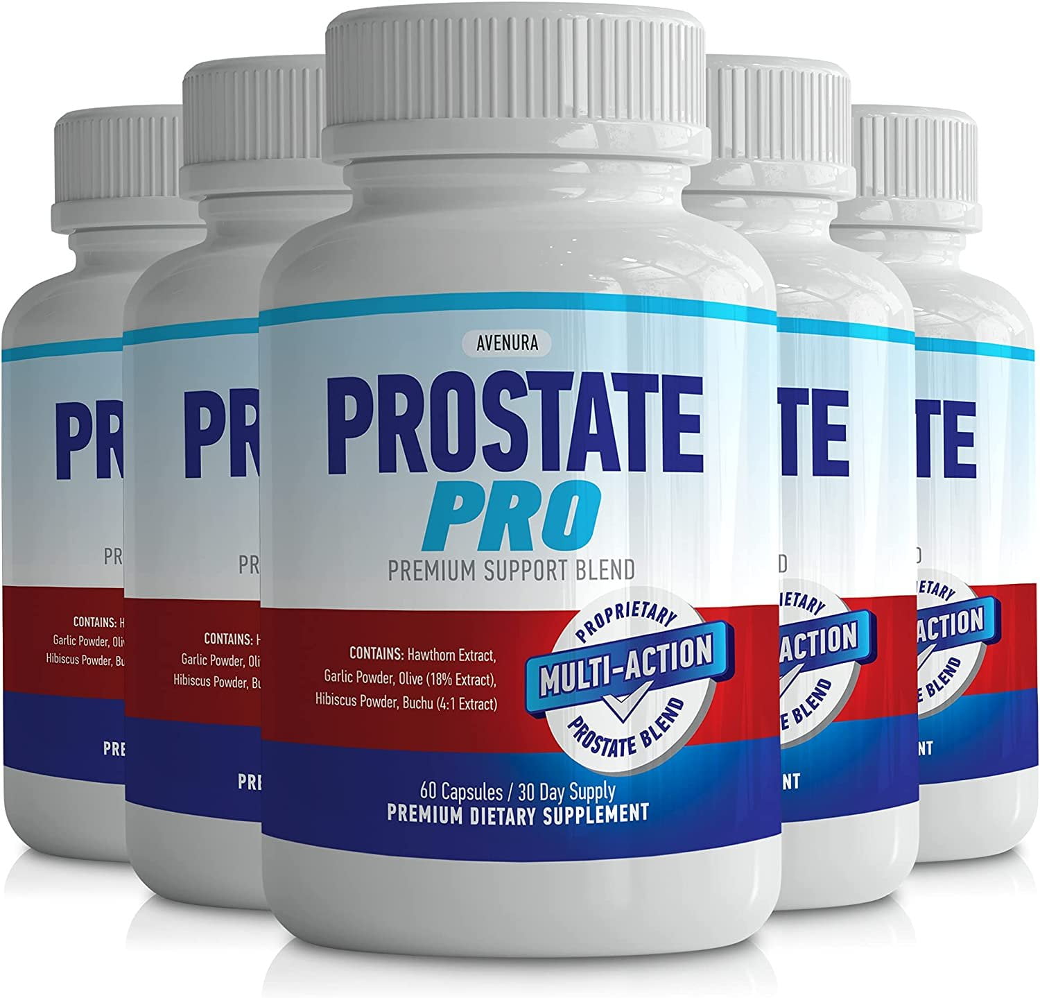 Prostate Pro Men's Supplement - 5 Pack, 300 Capsules - Walmart.com