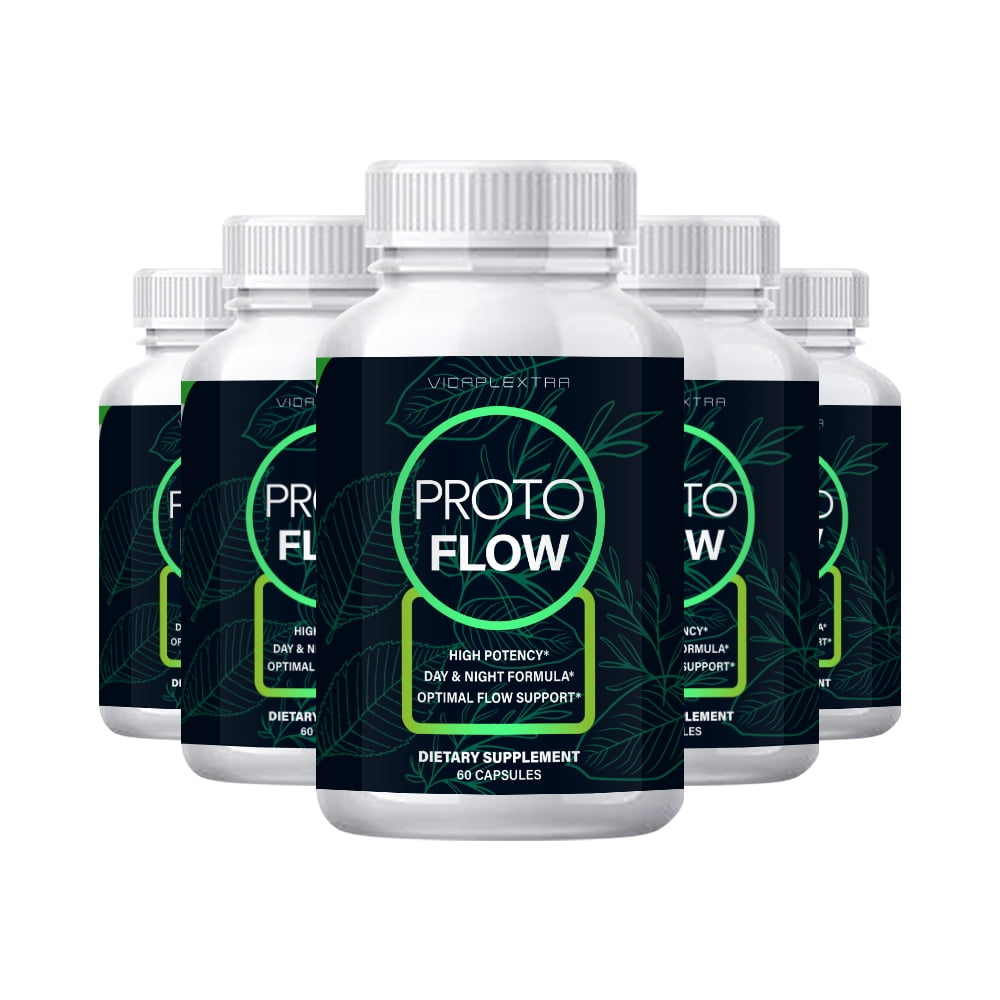 (5 Pack) Proto Flow Capsules - Proto Flow Male Capsules - Walmart.com