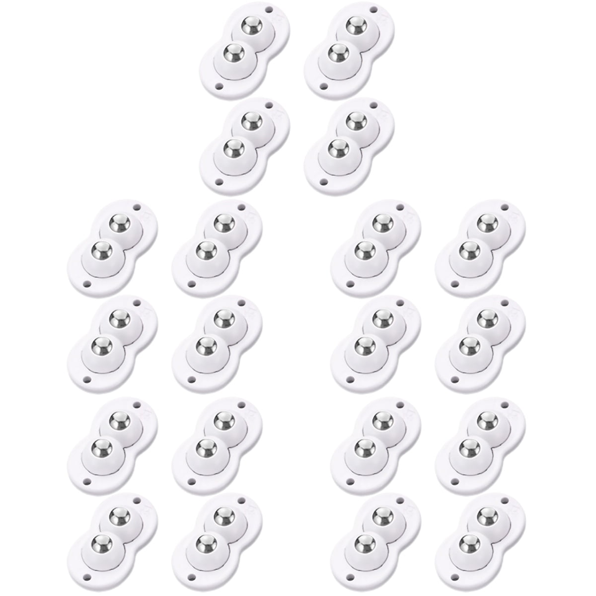 5 Pack Pulleys Wagon Ball Adhesive Caster Wheel Baby - Walmart.com