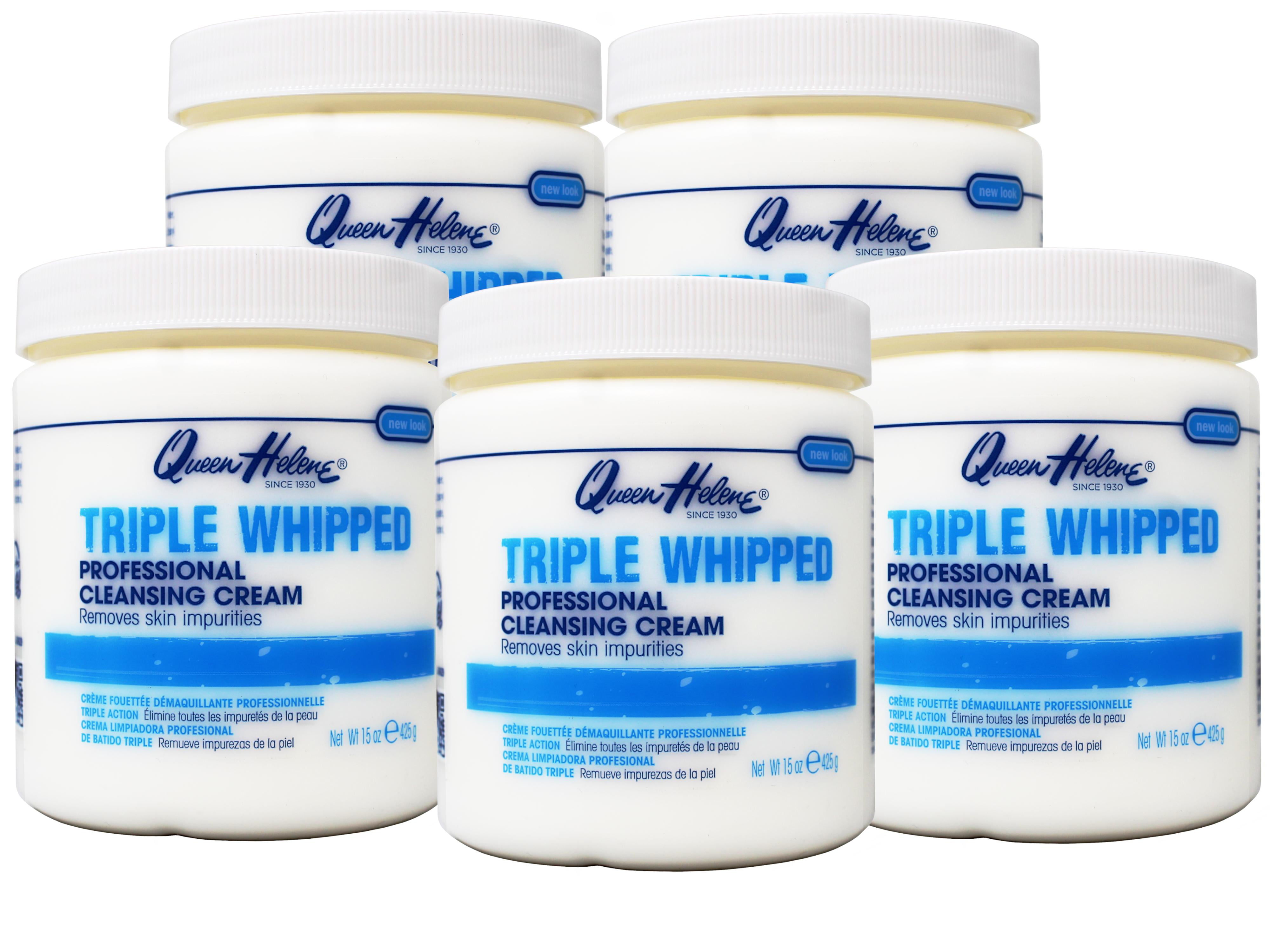 5 Pack - Queen Helene Professional Cleansing Cream, Triple Whipped ...