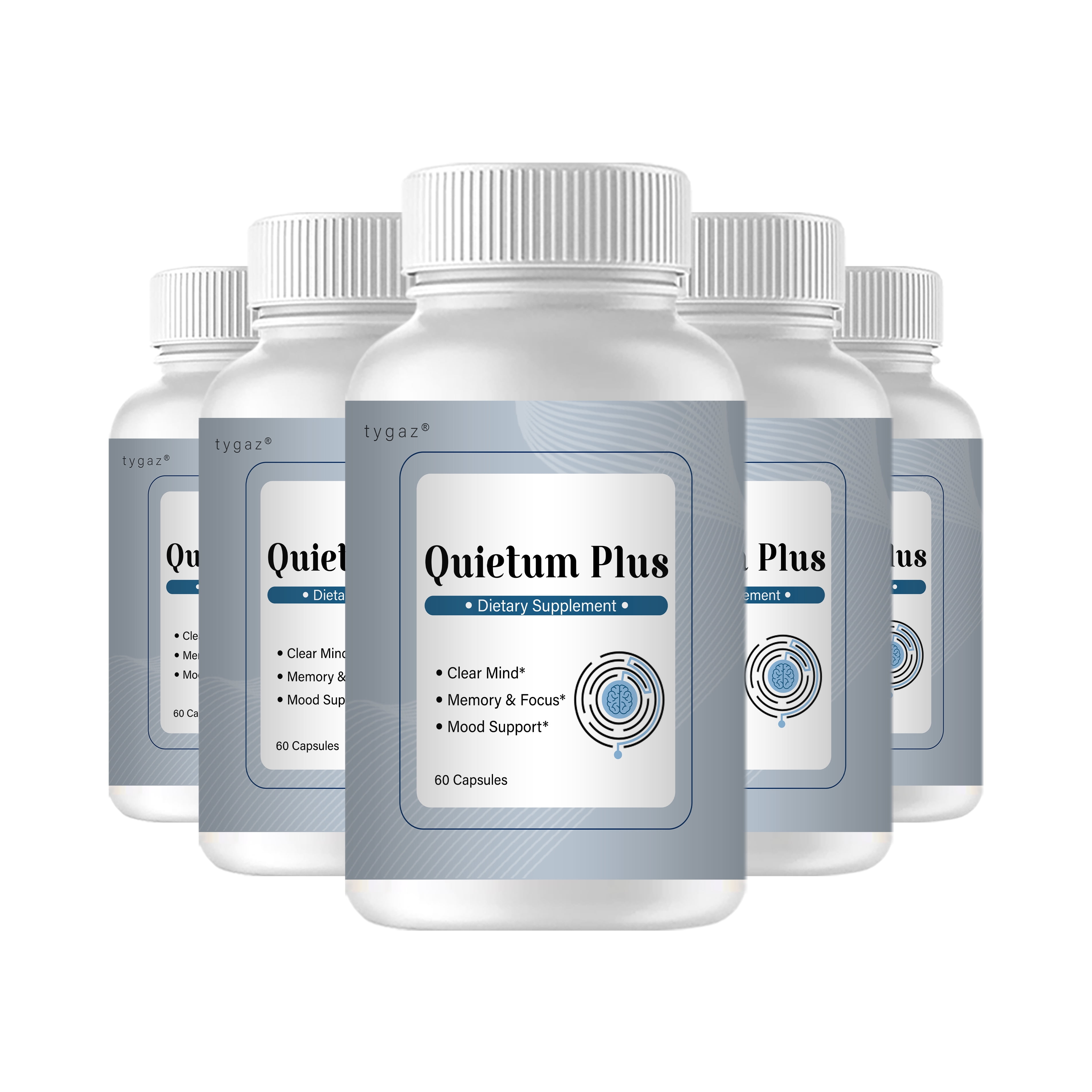 (5 Pack) Quietum Plus - Quietum Plus Capsules - Walmart.com
