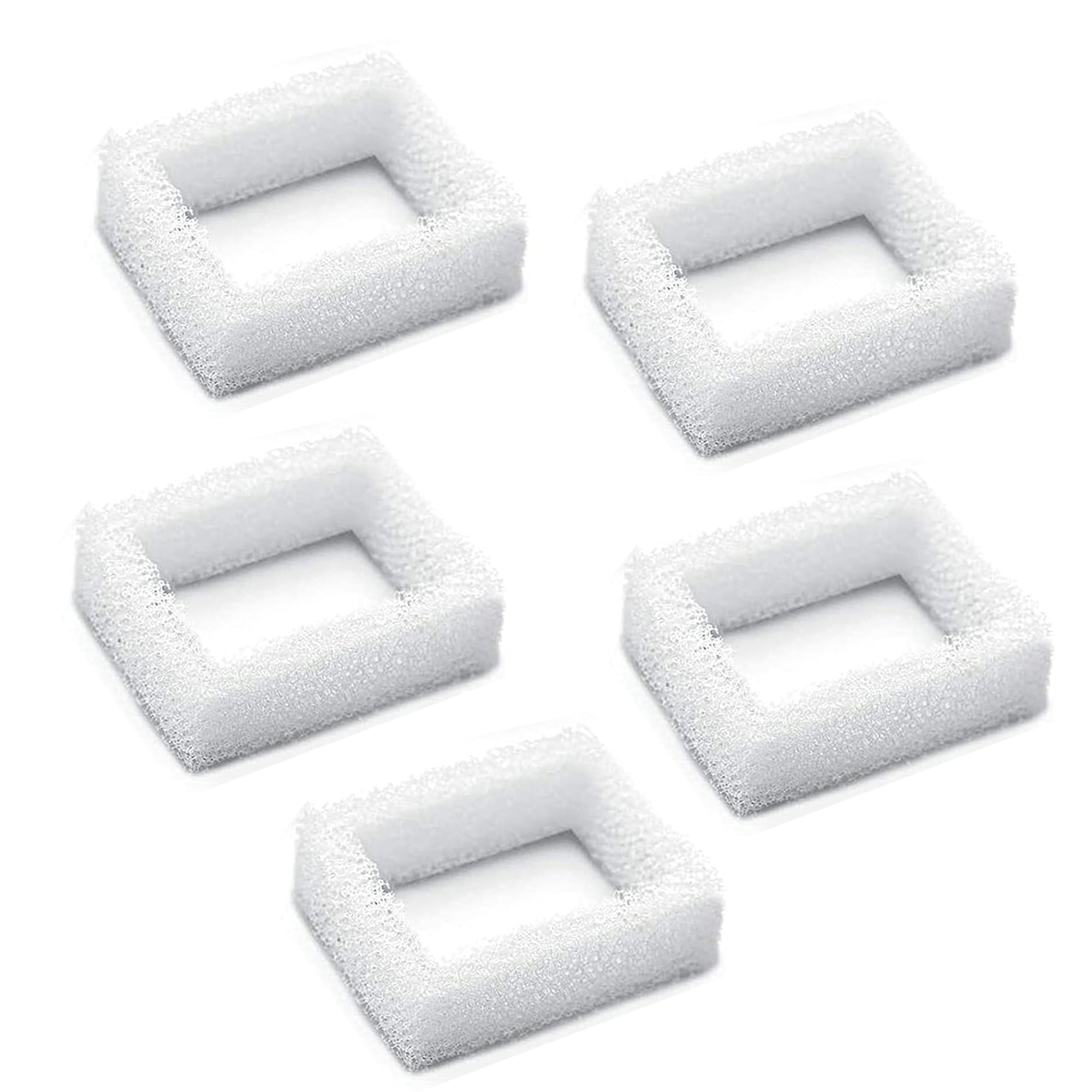 5 Pack Qzbhct Foam Filter Sponge for Cup Cake Ceramic Pet Fountain 67oz ...