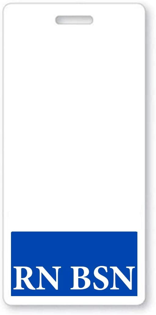 5 Pack - RN BSN Badge Buddies - Vertical- Heavy Duty Spill Proof & Tear ...