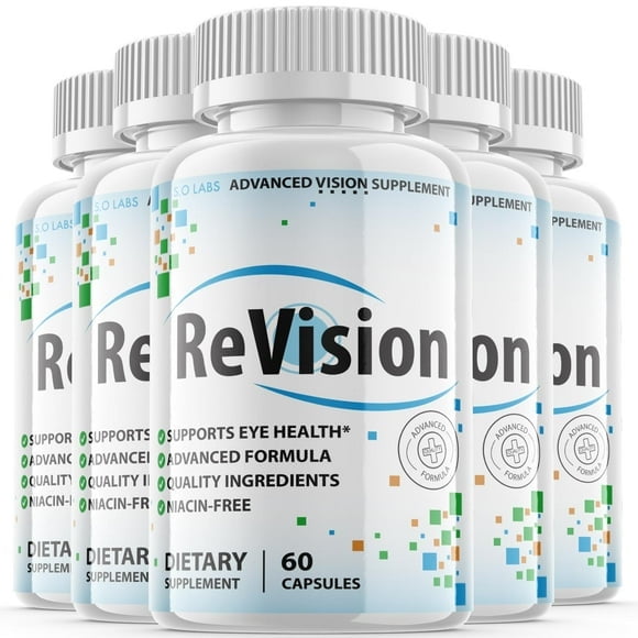 (5 Pack) ReVision - New Advanced Revolutionary Eye Health Formula ...