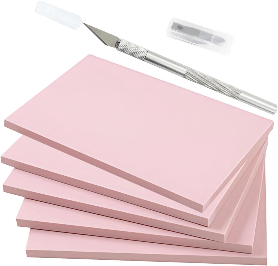 5 Pack Rectangular Rubber Stamp Carving 4x6 Linoleum Blocks for ...