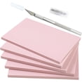 5 Pack Rectangular Rubber Stamp Carving 4x6 Linoleum Blocks for ...