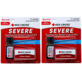 Red Cross Toothache Complete Medication Kit