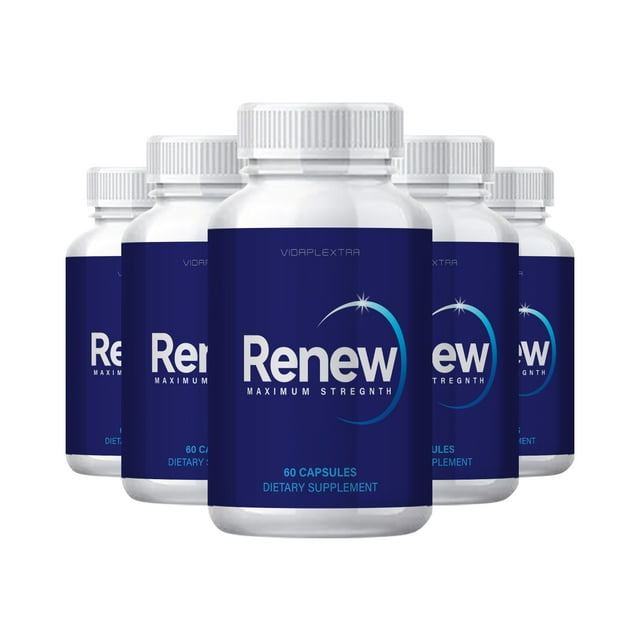 Renew - 5 Pack Advanced Brain Support Capsules, Health Supplement ...
