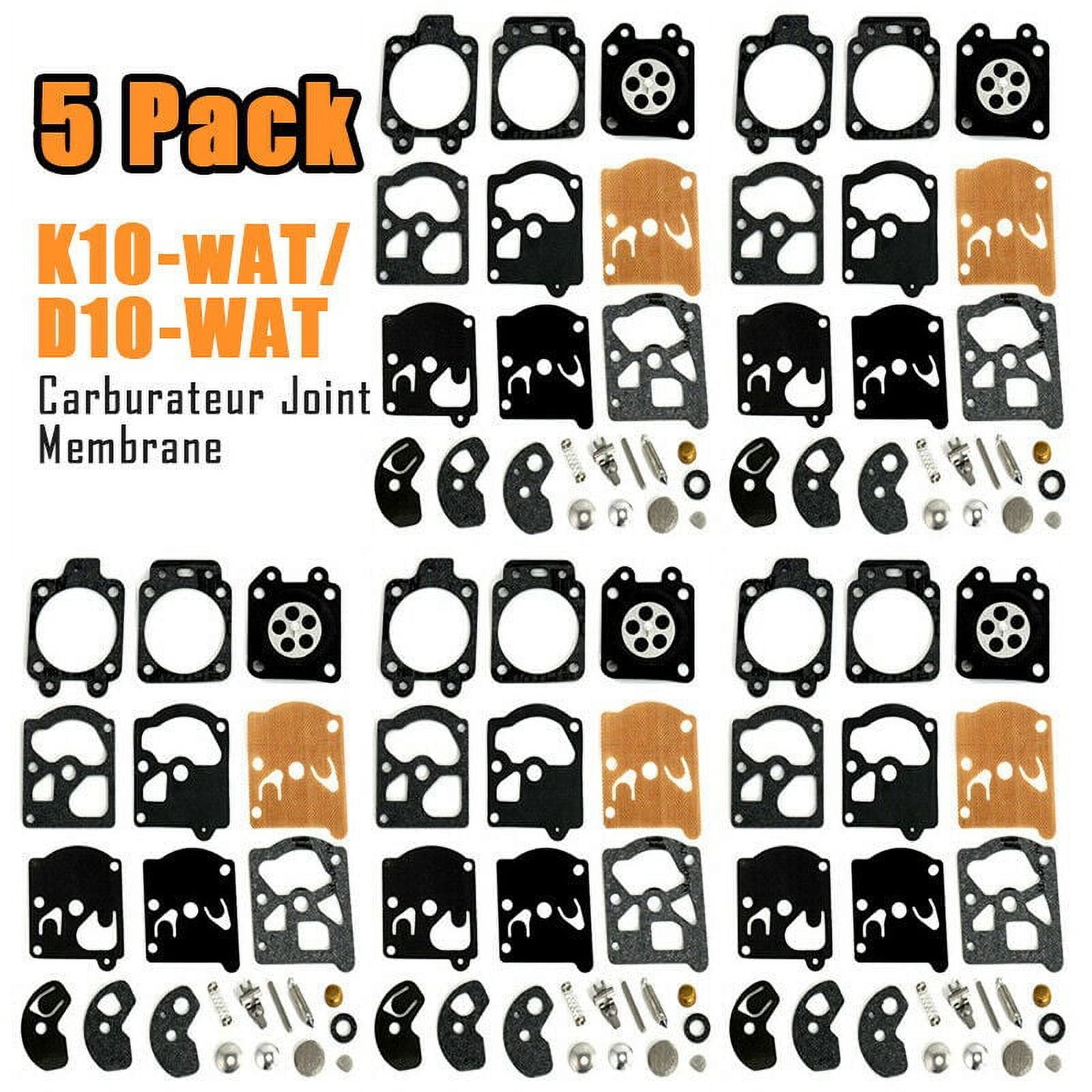 5 Pack Repair Kit Carburetor Diaphragm Seal For Walbro K10-WAT Wa / D10 ...