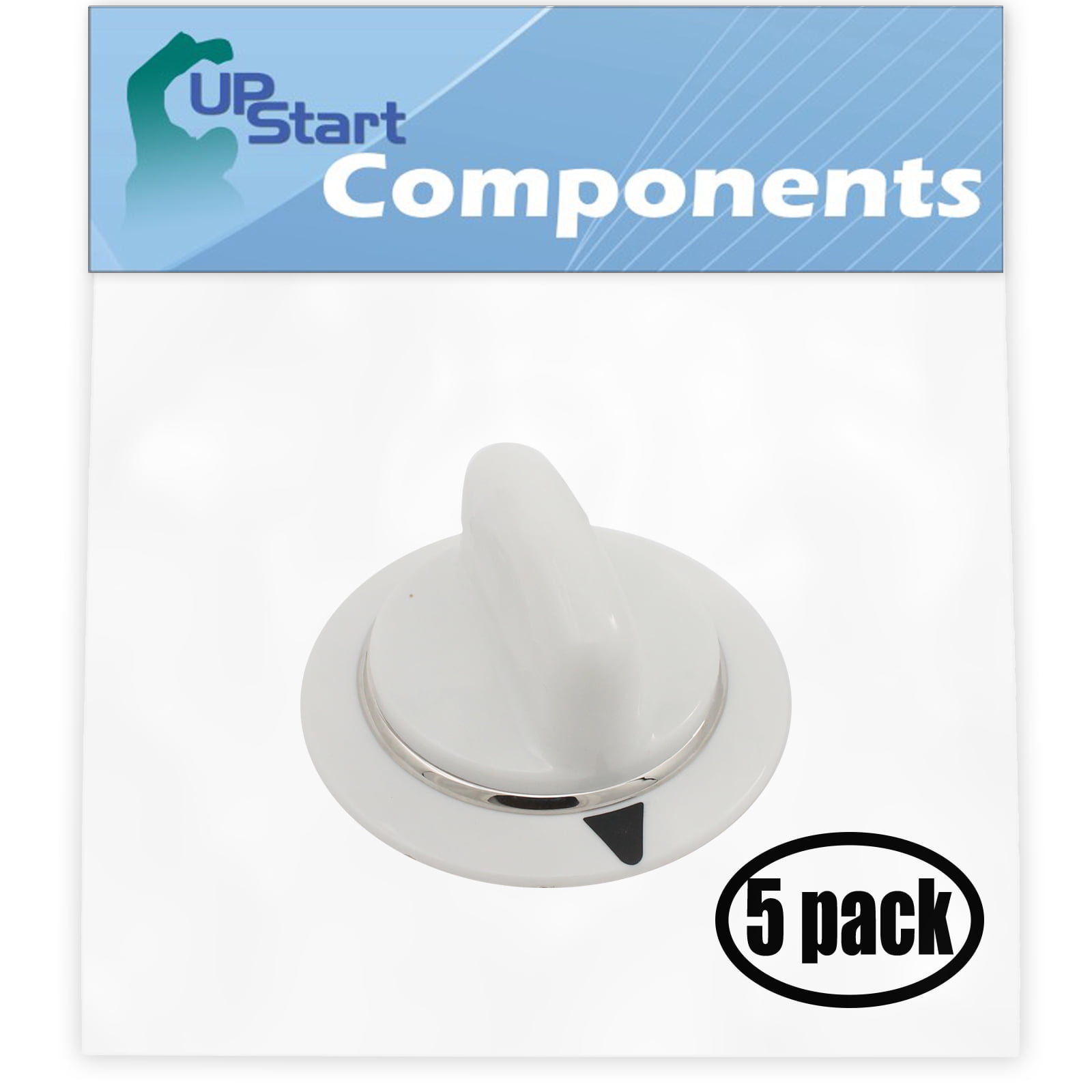 5 Pack Replacement Dryer Timer Knob WE1M654 for General Electric ...