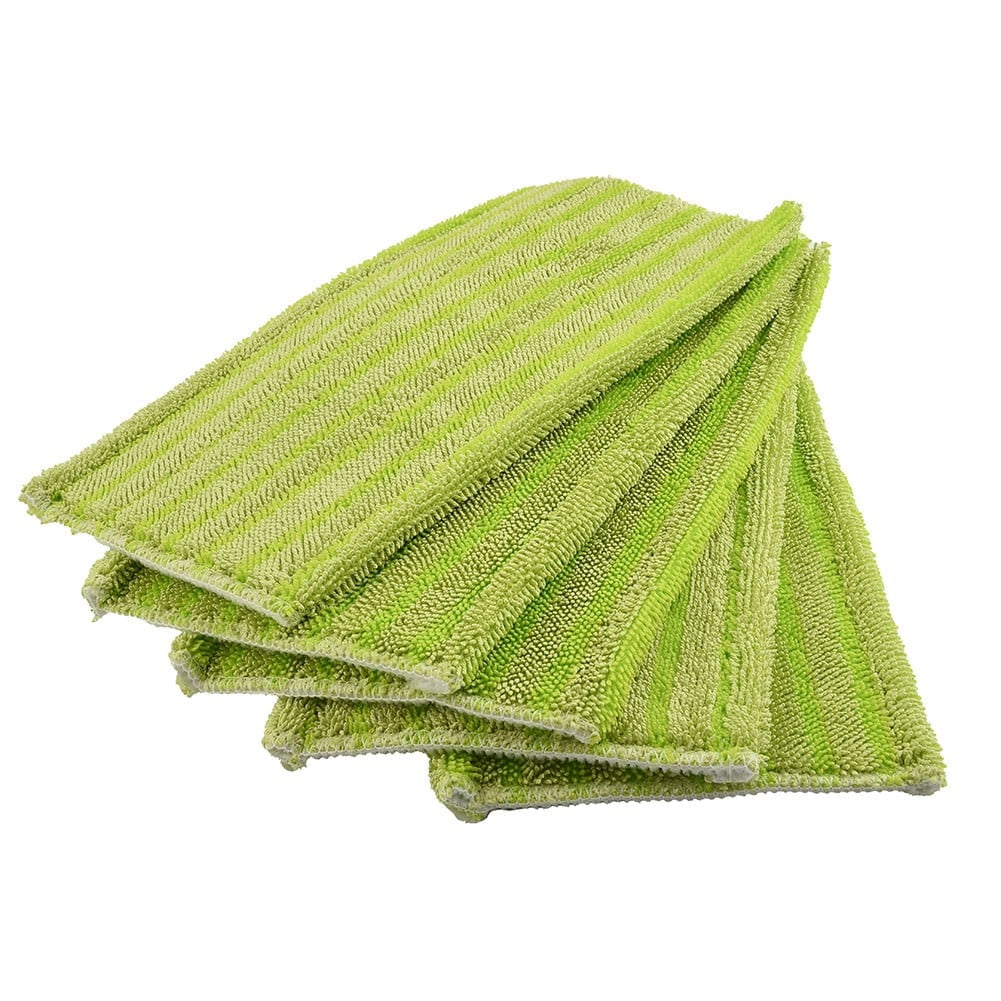 5 Pack Reusable Washable Mop Pads For Swiffer Wet Jet, Green - Walmart.com