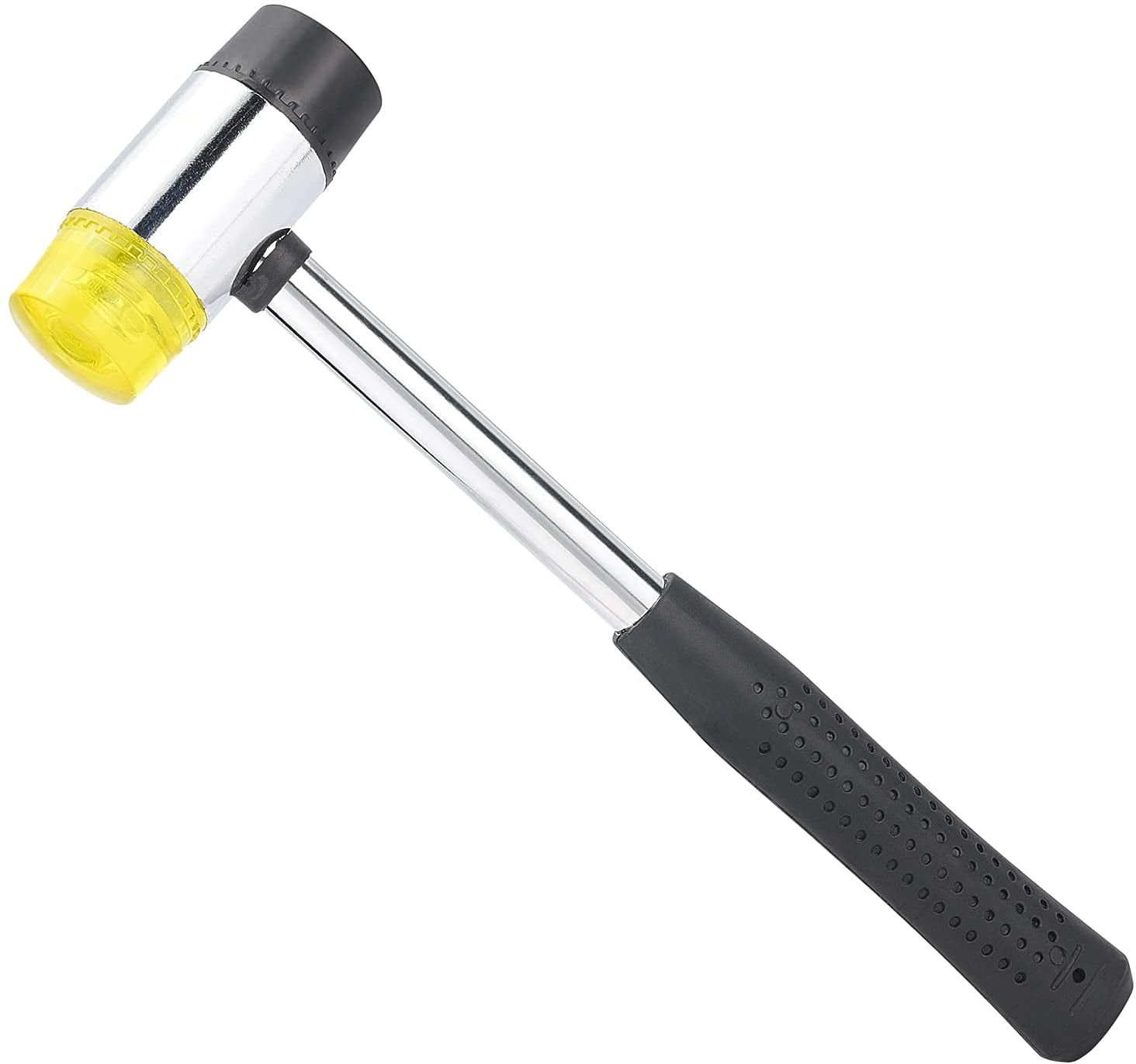 5 Pack Rubber Mallet 30mm Double-Faced Soft Hammer with Soft Non-Slip ...