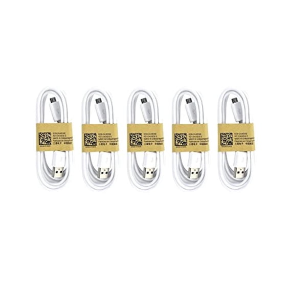 5 Pack Samsung OEM 5-Feet Micro USB Data Sync Charging Cables for ...