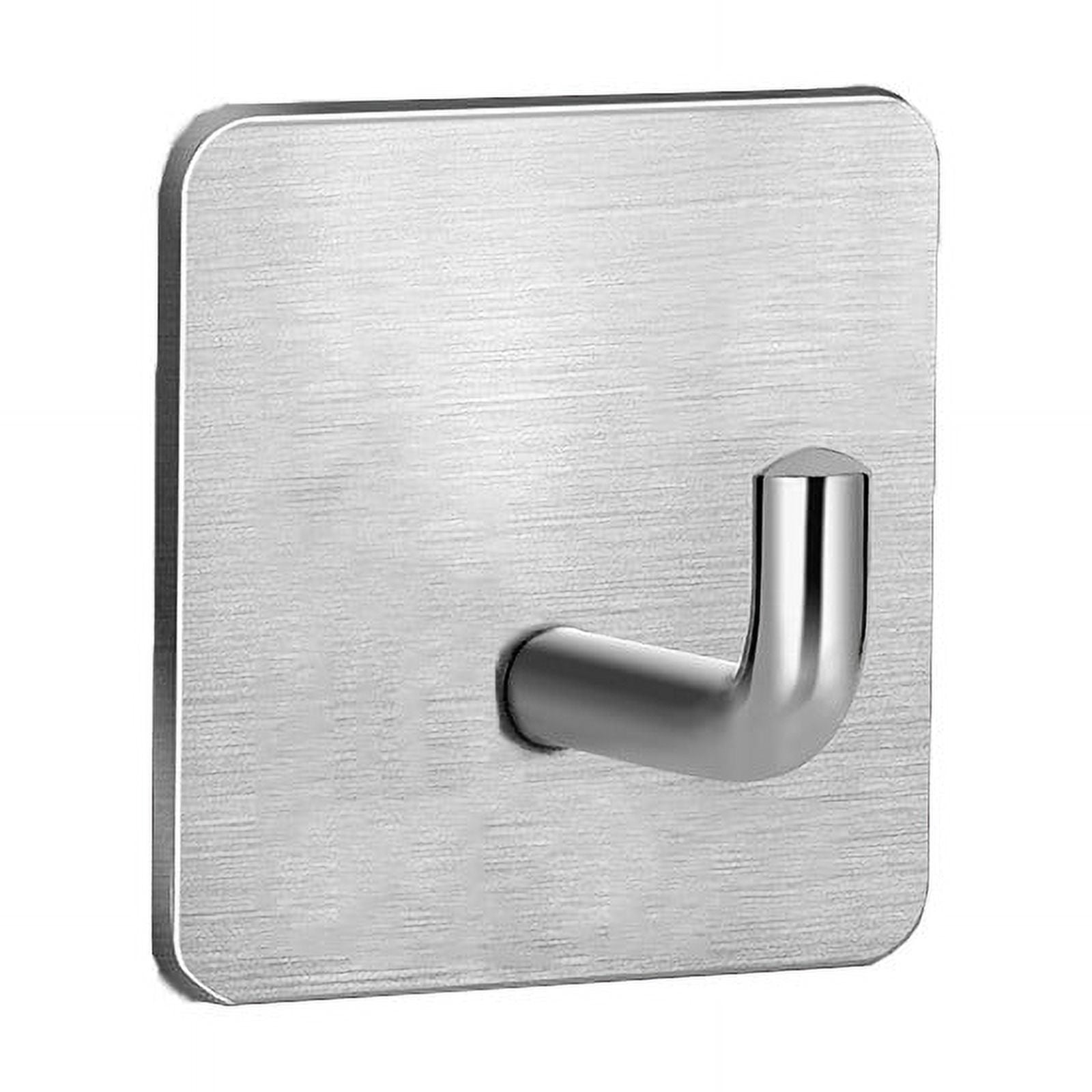 5 Pack Self Adhesive Hooks,Glass Wall Hooks Heavy Duty 22 lbs Seamless ...