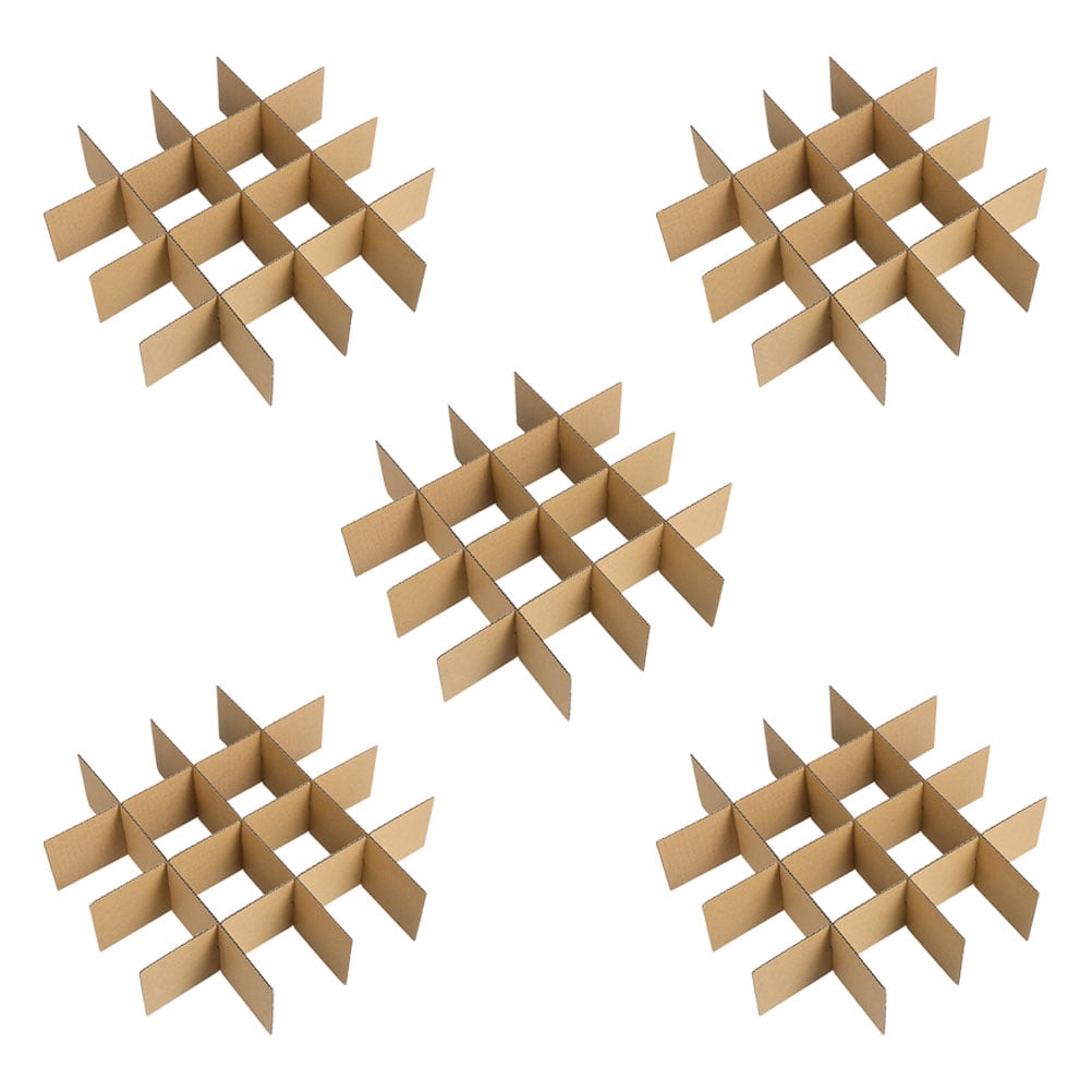 5 Pack Shipping Box Divider Cardboard Packaging Moving Box Divider ...