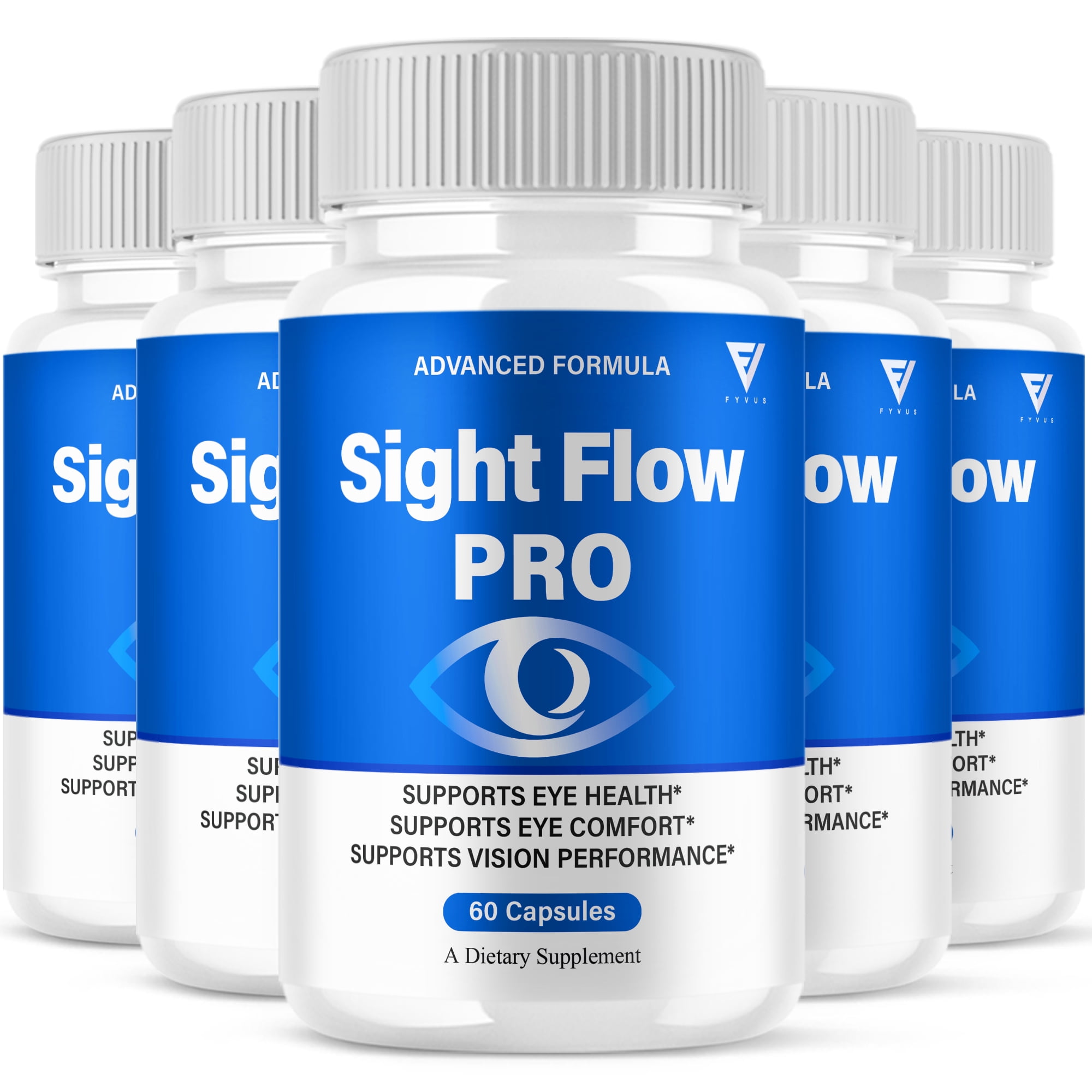 (5 Pack) Sight Flow Vision Capsules, SightFlow Advanced Eye Sight and ...