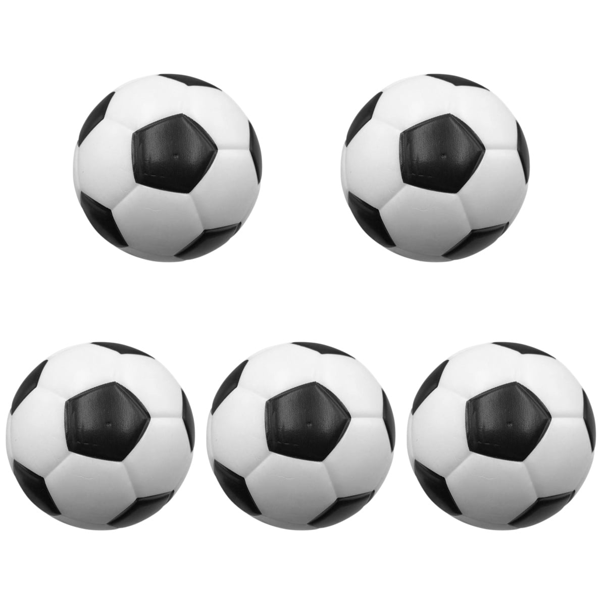 5 Pack Silent Football Toy Bouncy Soft Dog Sports Toys Squishy Balls ...
