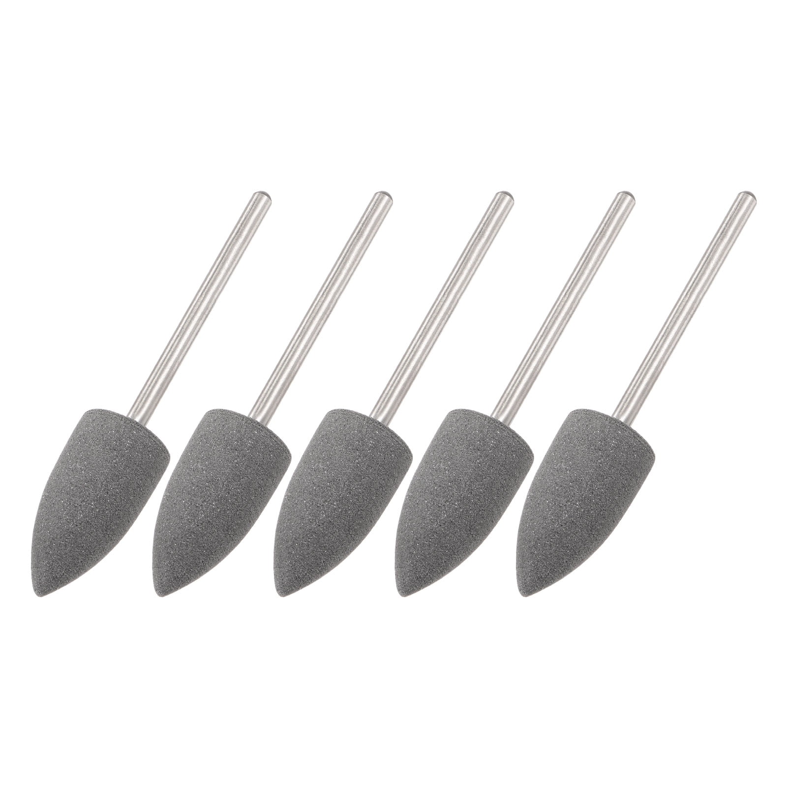 5 Pack Silicone Rubber Grinding Buffing Wheels 120 Grits 10mm Dia ...