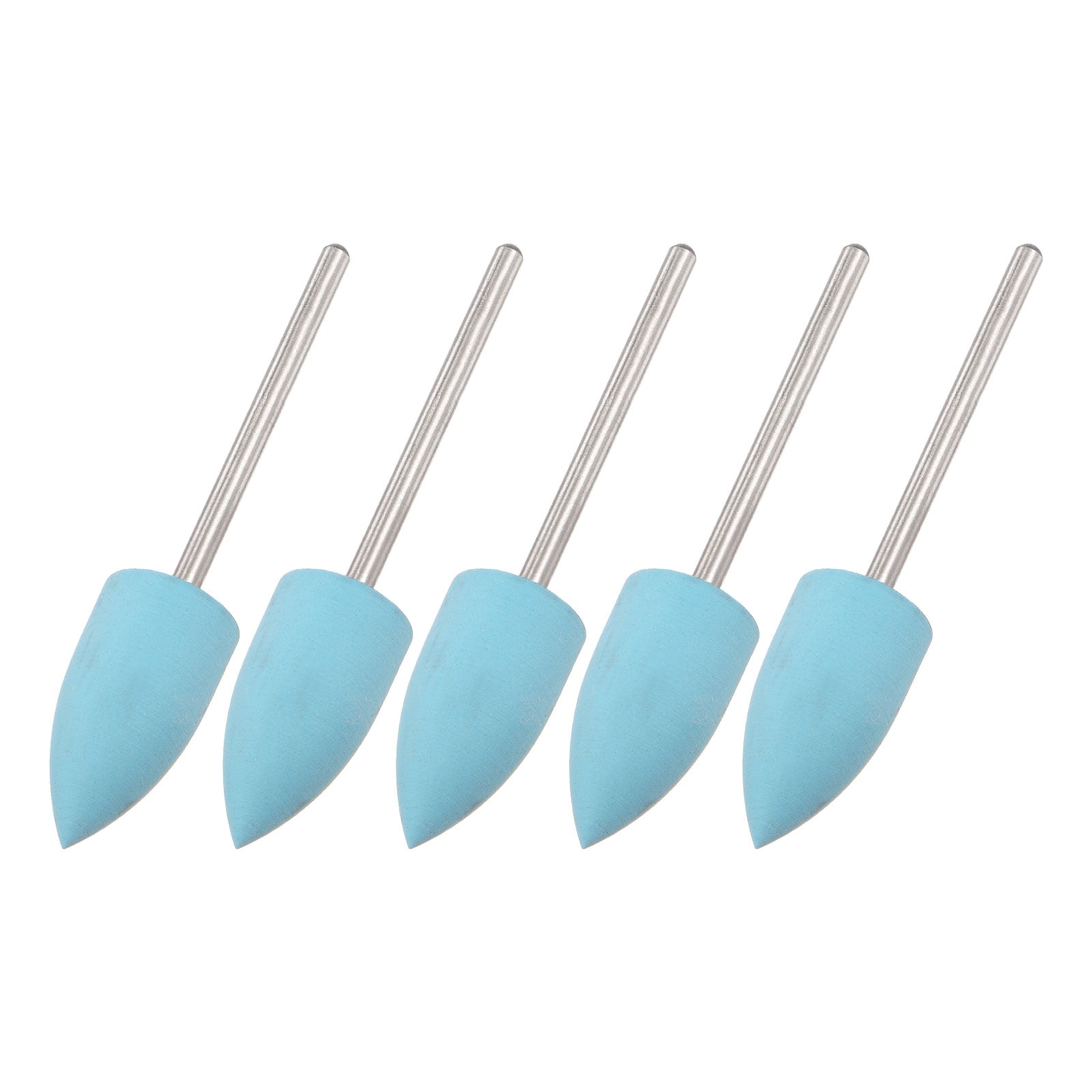 5 Pack Silicone Rubber Grinding Buffing Wheels 600 Grits 10mm Dia ...