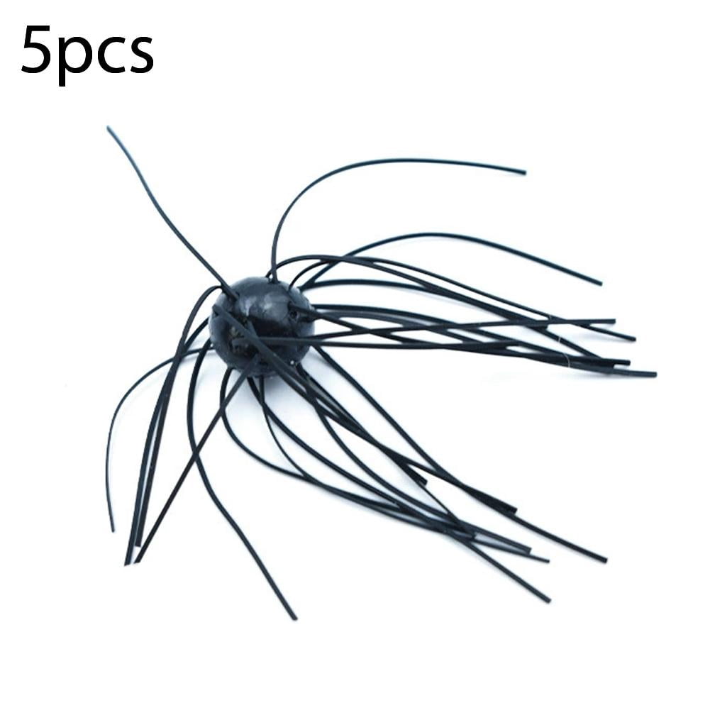 5 Pack Simulation Sea Urchin Fishing Lures, Soft Floating Bait for Bass ...