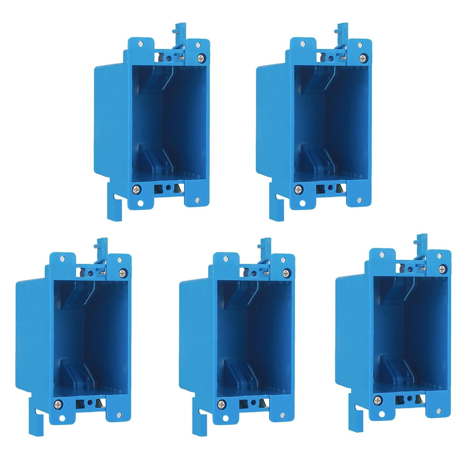 5-Pack Single Gang Electrical Outlet Box Extenders, 4.25x2.24x2.67 Inch ...