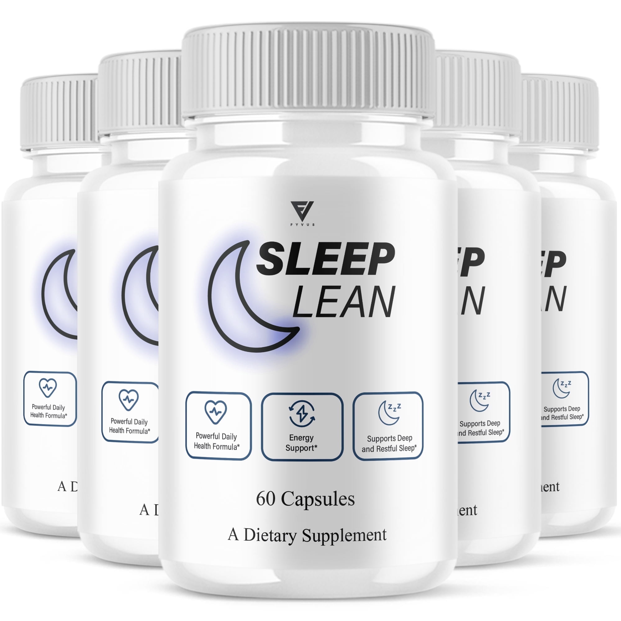 (5 Pack) Sleep Lean Capsules, Sleep Lean Maximum Strength Wellness ...