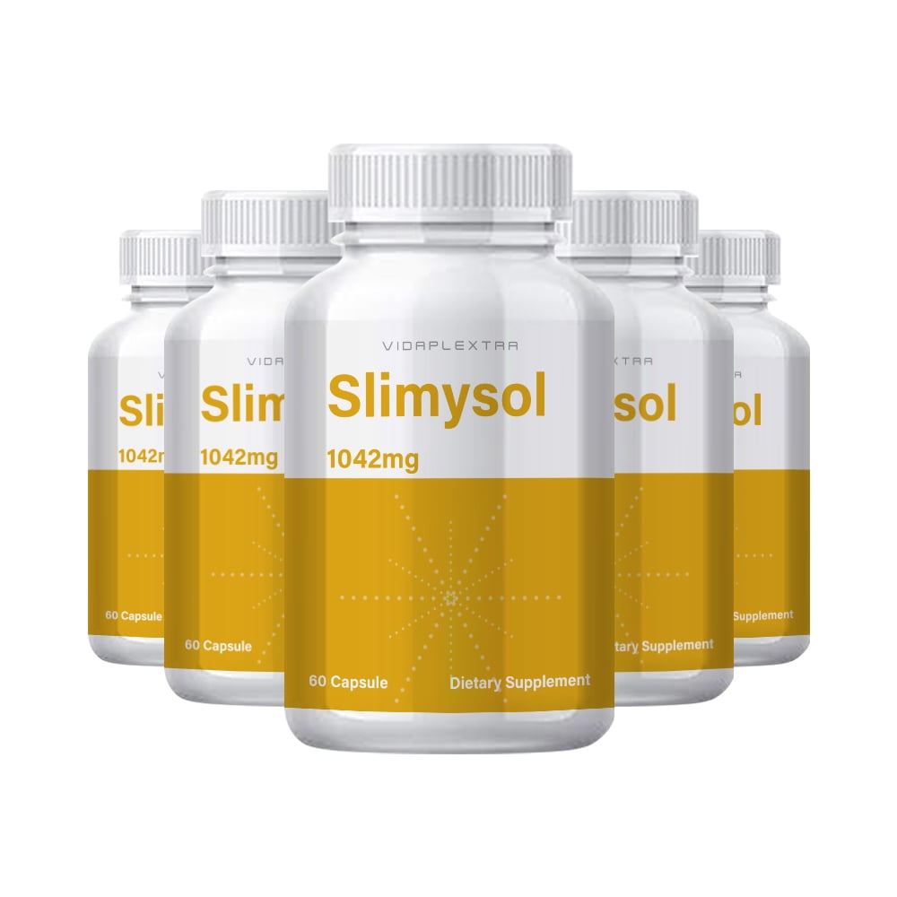 (5 Pack) Slimysol - Slimysol Advanced Capsules - Walmart.com