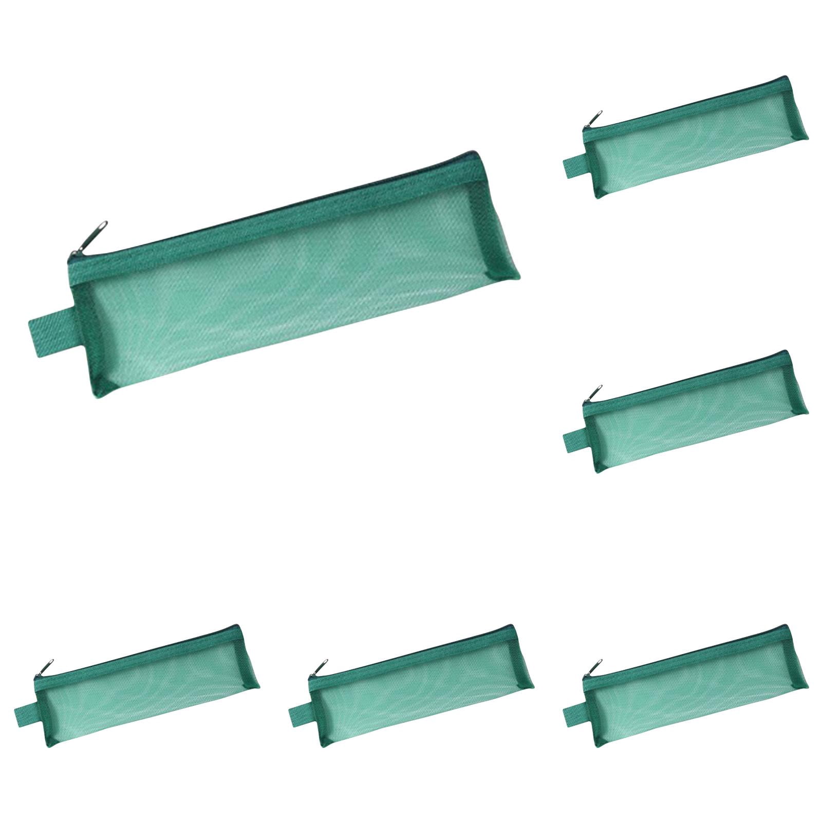 5 Pack Small Mesh Pencil Pouch Bags with Zipper, 8.66" x 2.76" Small ...