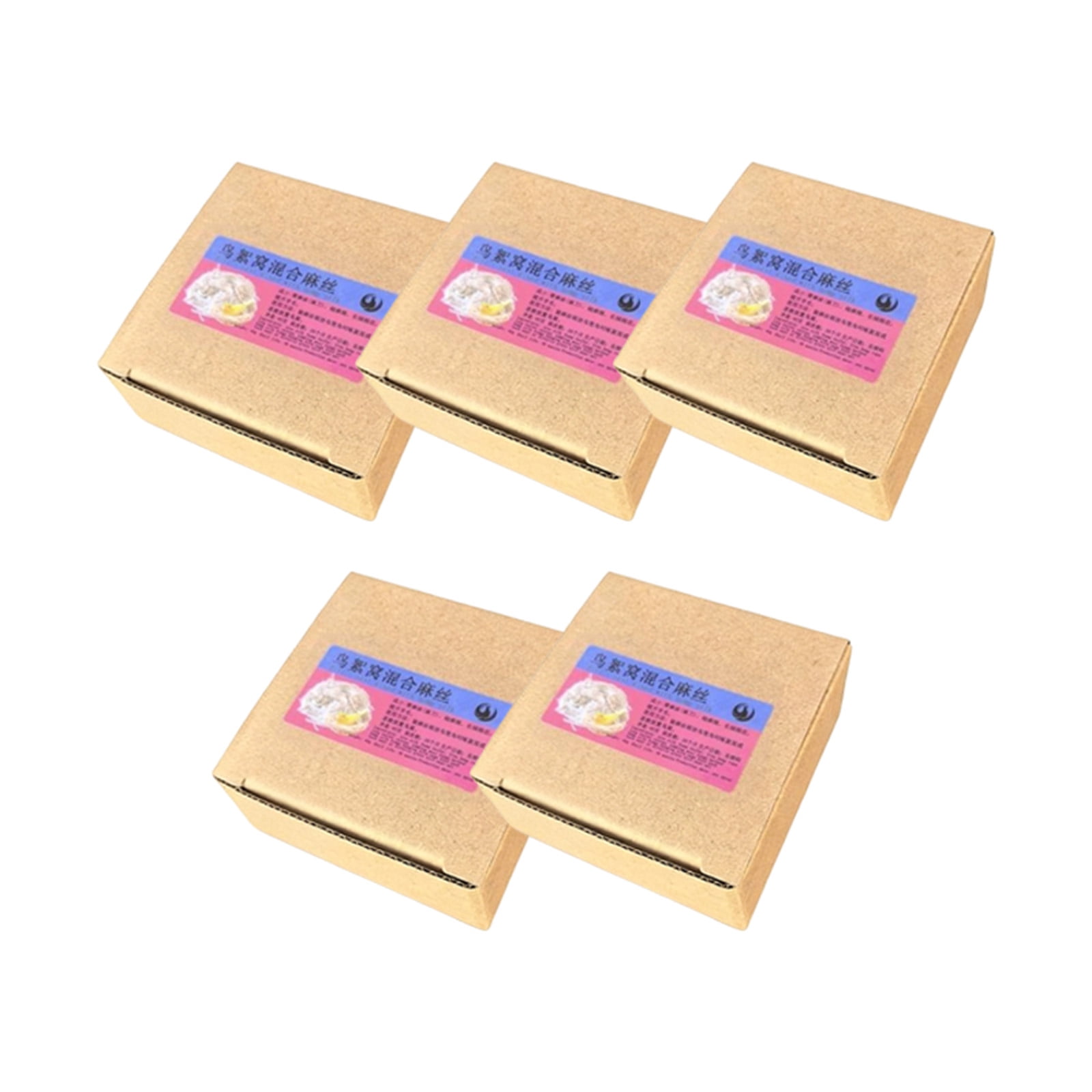 5 Pack Soft Bird Nest Lining Material - Blended Hemp Silk, Jute Fiber ...