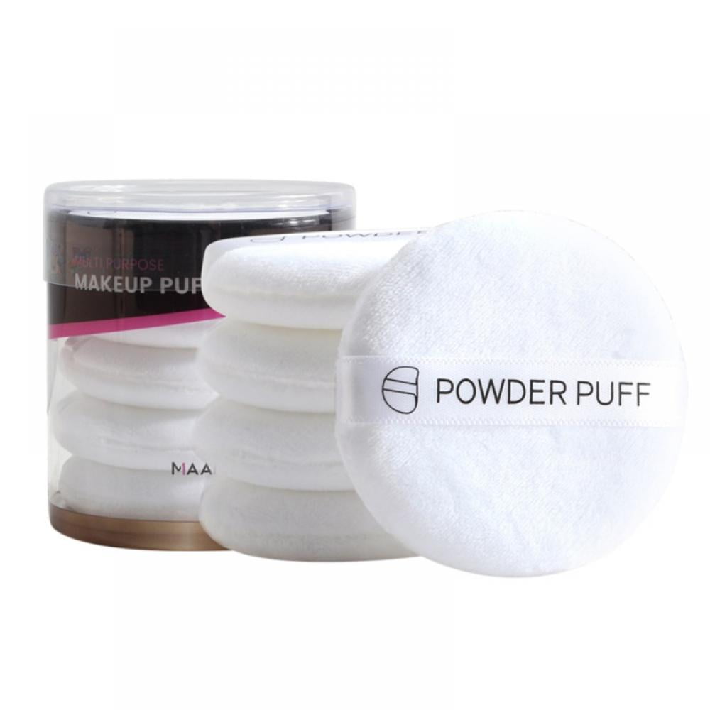 5 Pack Soft Makeup Powder Puffs for Compacts, Loose Powder, Face Powder ...